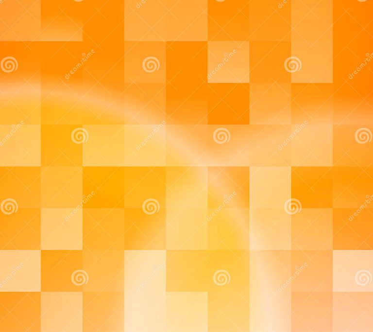 Abstract Orange Tiles Background Stock Vector - Illustration of digital ...