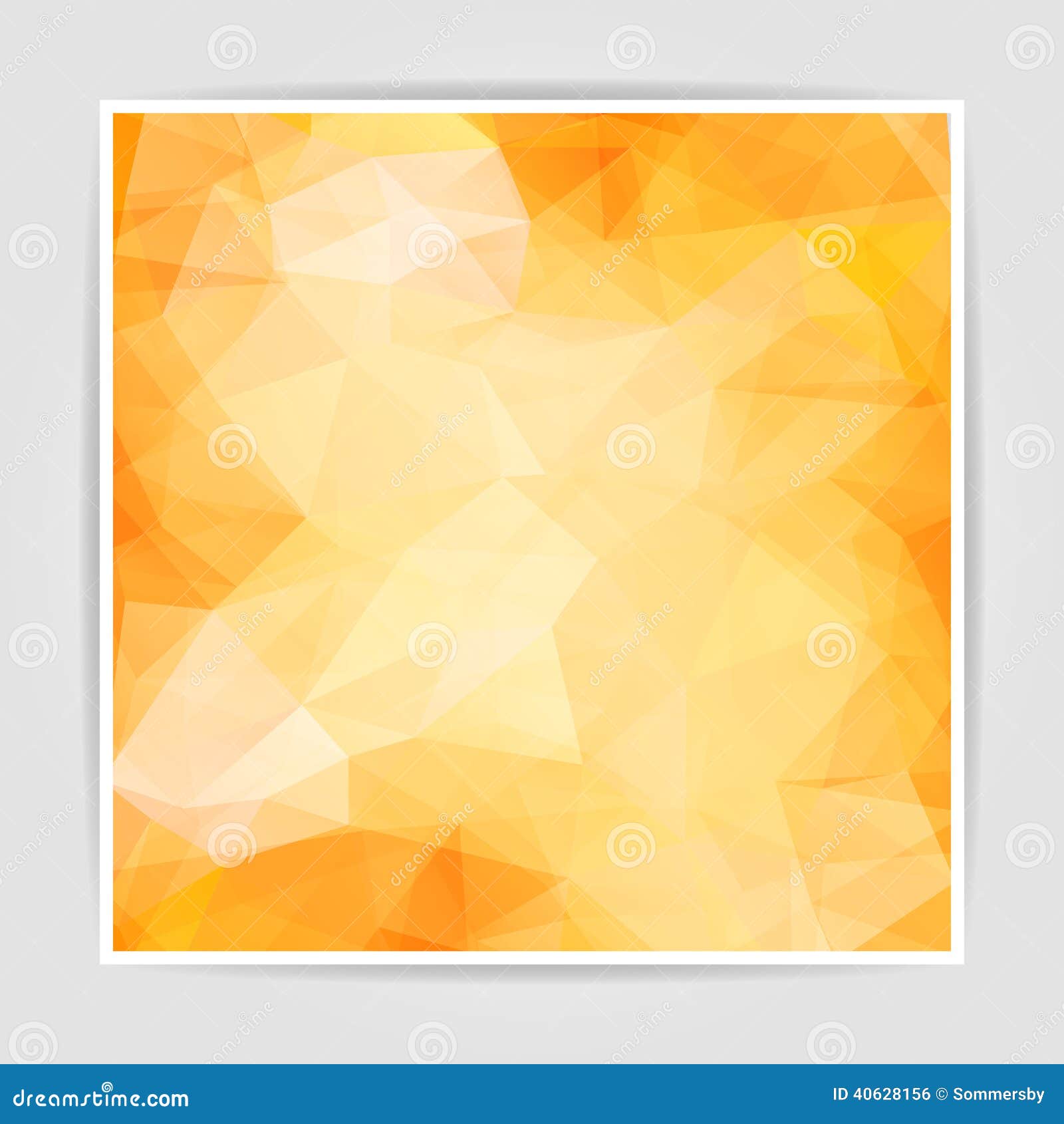 Abstract Orange Triangle Background Stock Illustrations – 50,751 ...