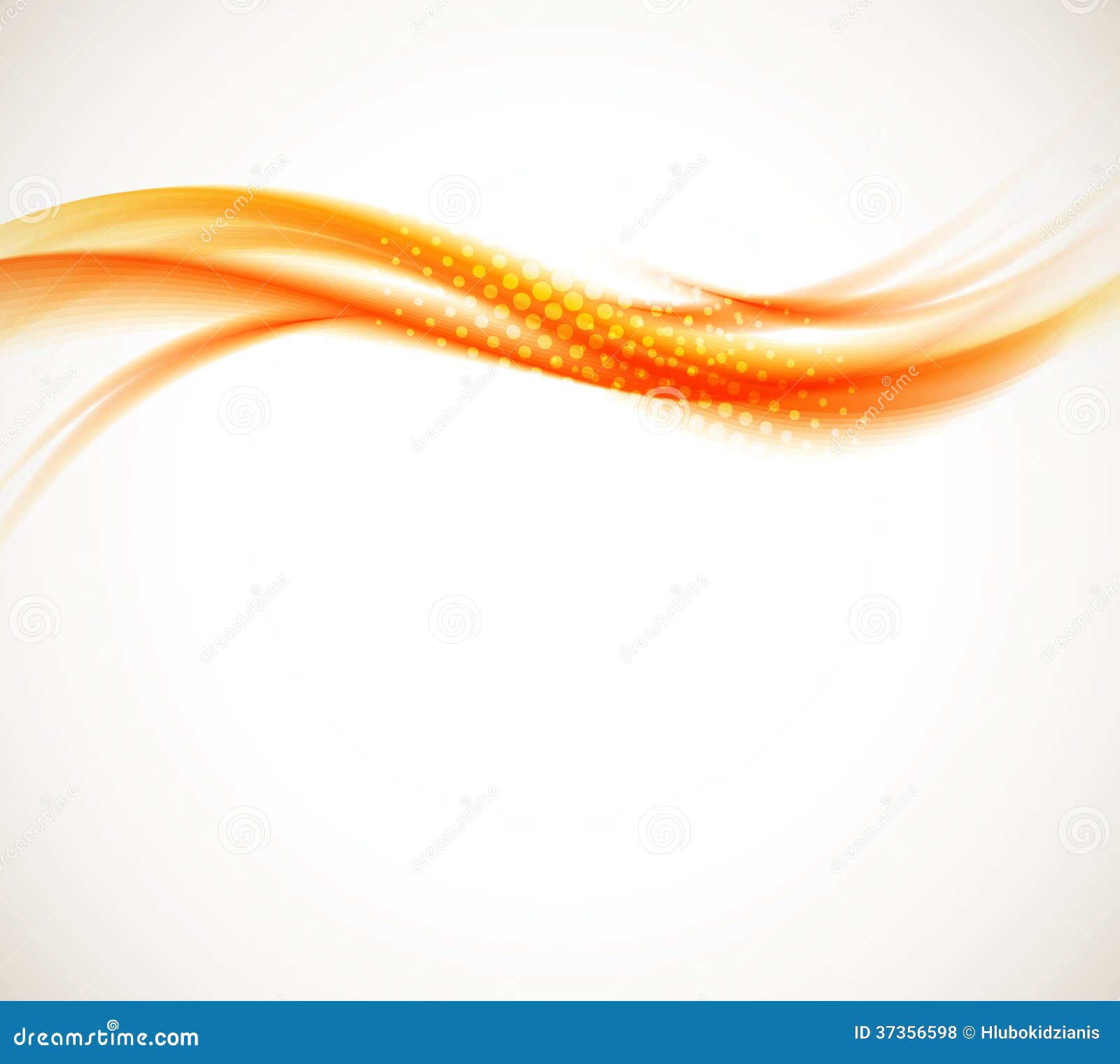 Abstract Orange Wave Royalty Free Stock Photos - Image: 37356598