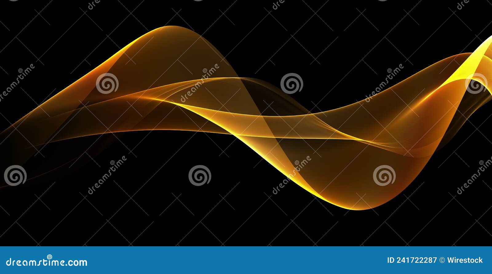Abstract Orange Waves Background. Template Design Stock Image - Image ...