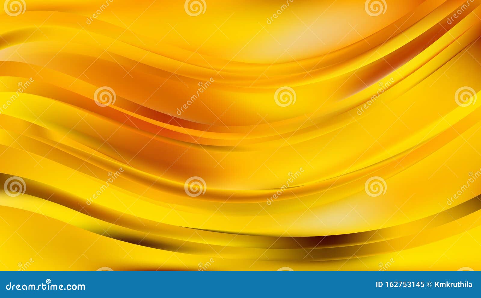 Abstract Orange Wavy Background Stock Vector - Illustration of shiny ...