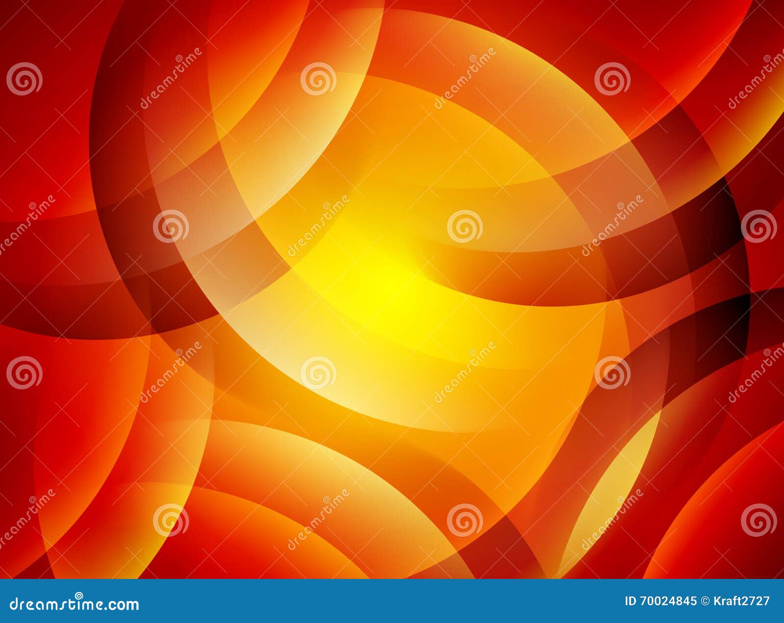 Abstract Orange Wavy Background Stock Vector - Illustration of curve ...