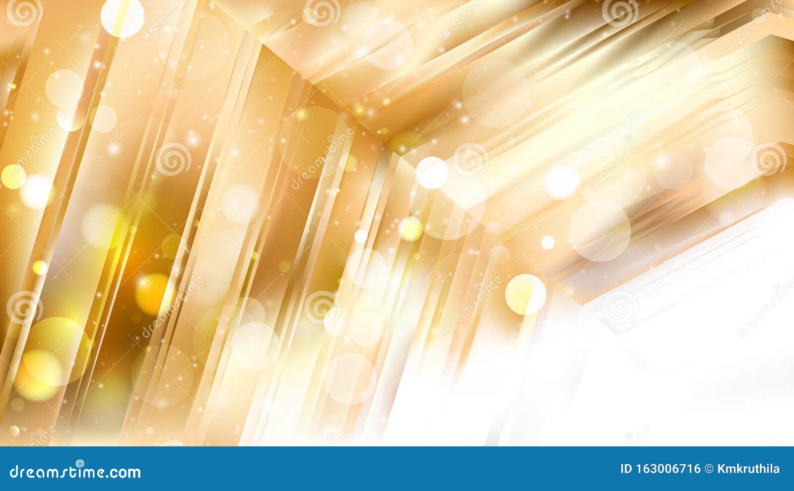 Abstract Orange and White Bokeh Defocused Lights Background Vector ...