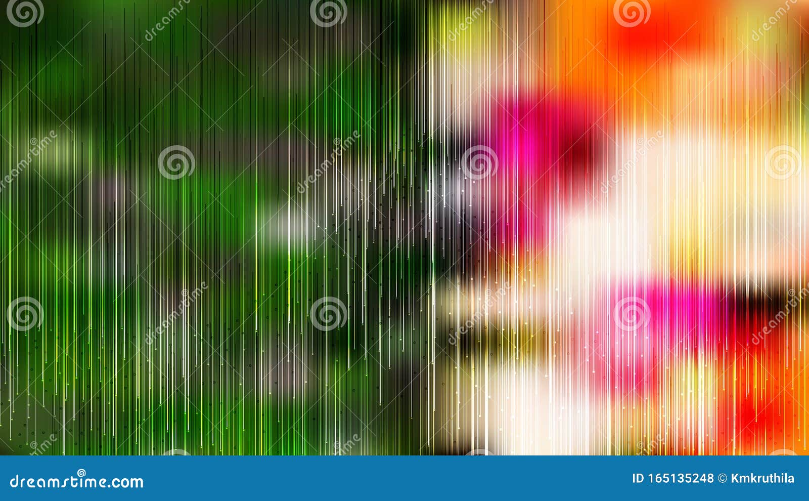 Abstract Orange White and Green Vertical Lines Background Vector ...