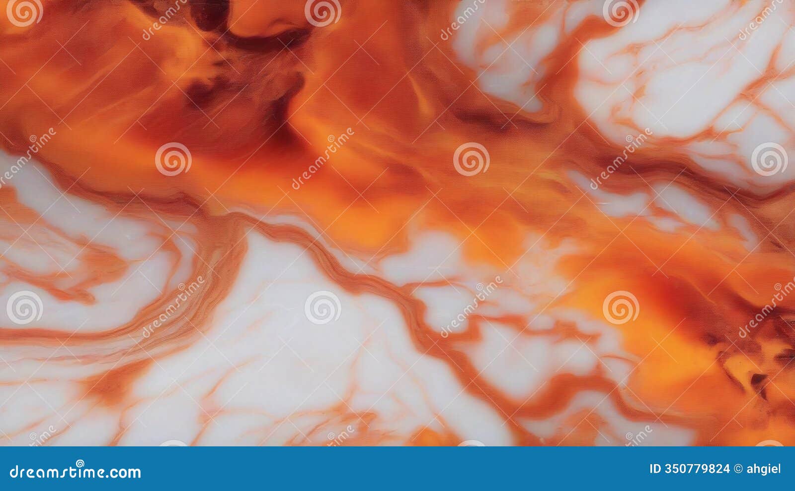 Abstract Orange and White Marble Texture Background Stock Illustration ...