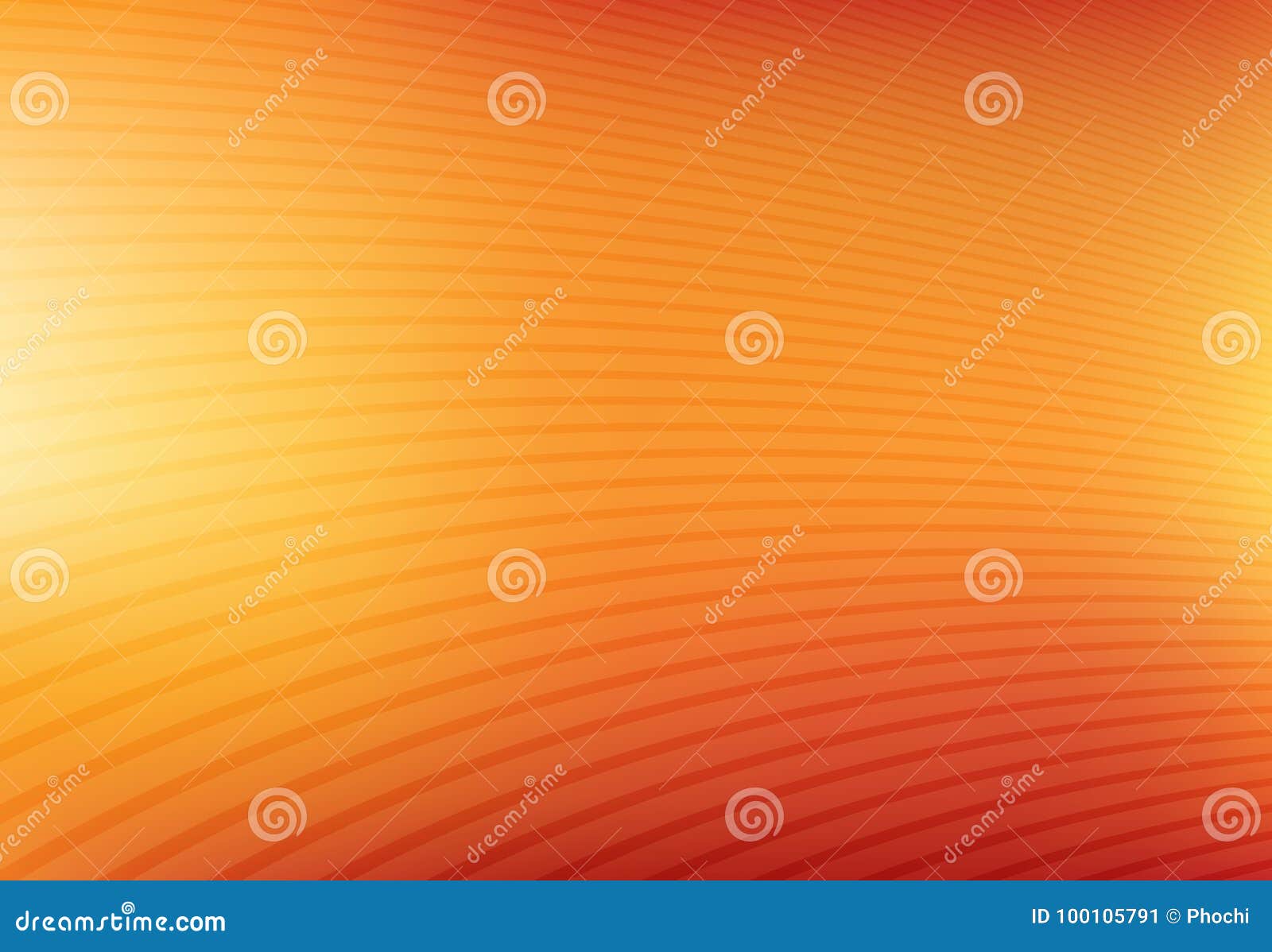 Abstract Orange and Yellow Mesh Gradient with Curve Lines Patter Stock ...