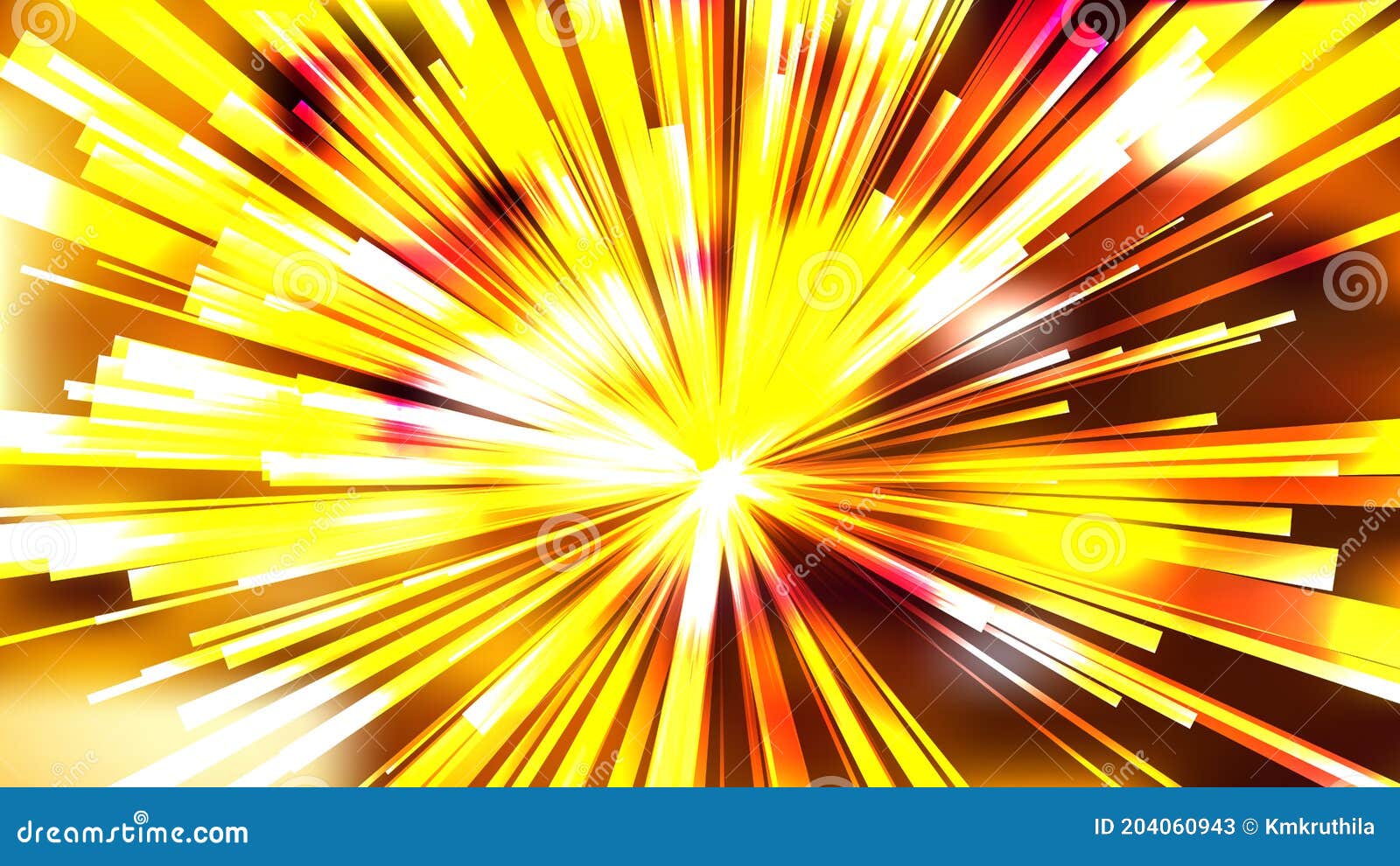 Abstract Orange And Yellow Starburst Background Stock Image Image Of
