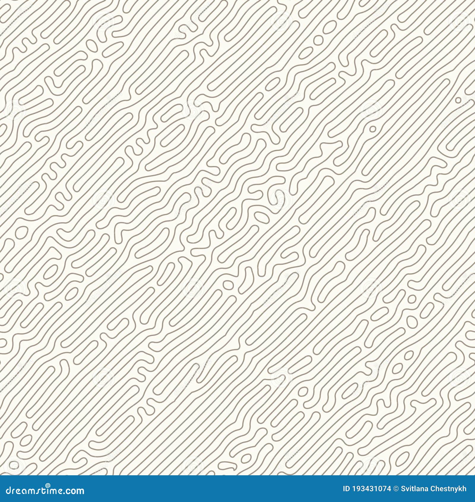 Abstract Organic Background, Natural Maze Labyrinth, Reaction Diffusion ...