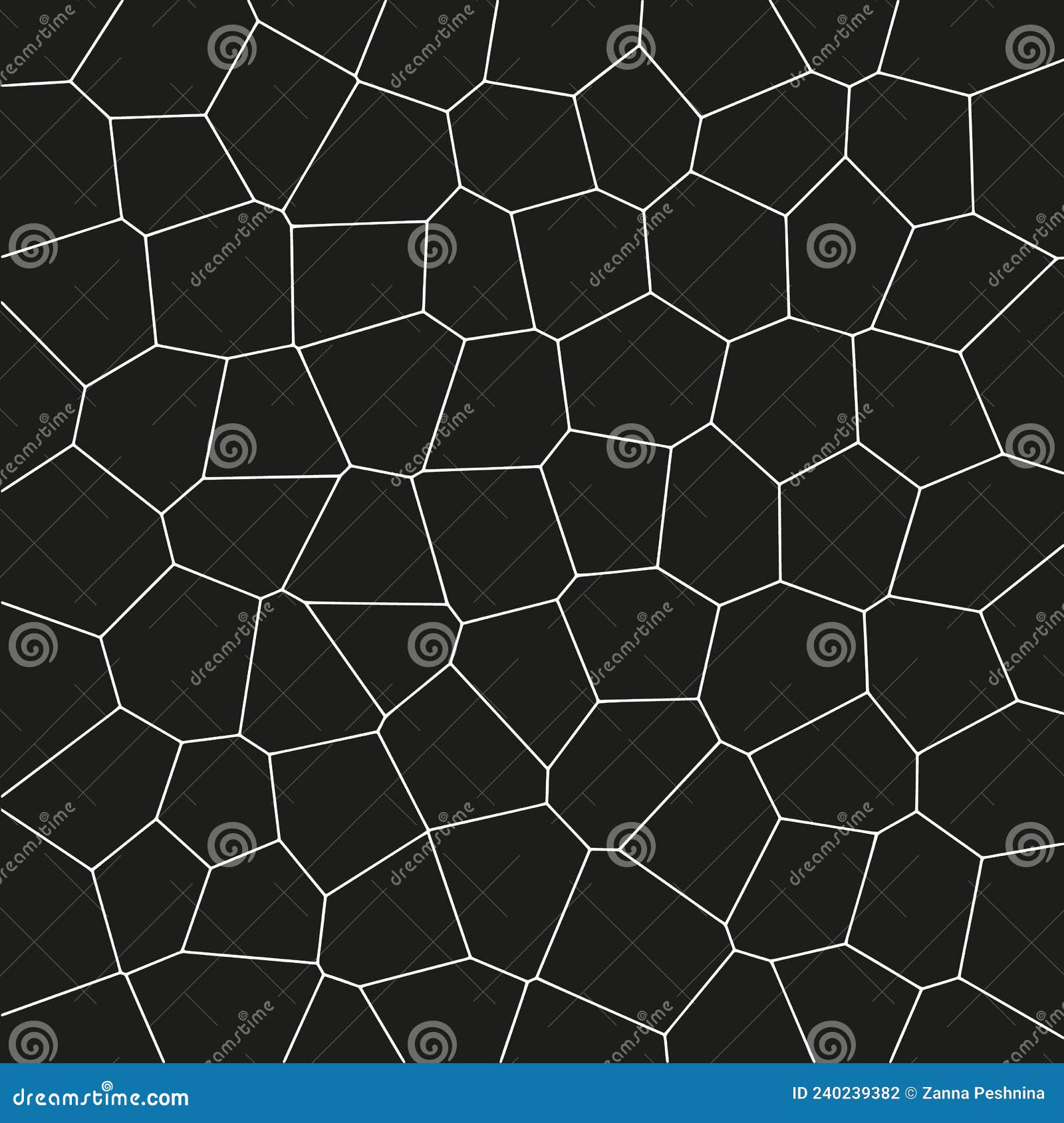 Abstract Organic Mesh Pattern. Template, Grid Print Stock Vector ...