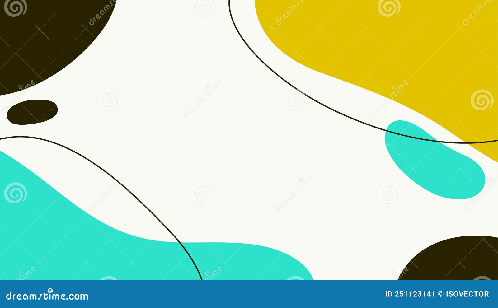 Abstract Organic Shapes Background Stock Vector - Illustration of ...