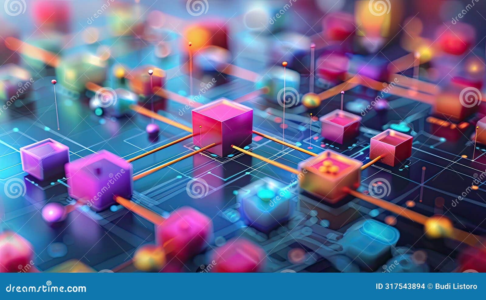 Abstract Organizational Chart Royalty-Free Stock Photo | CartoonDealer ...