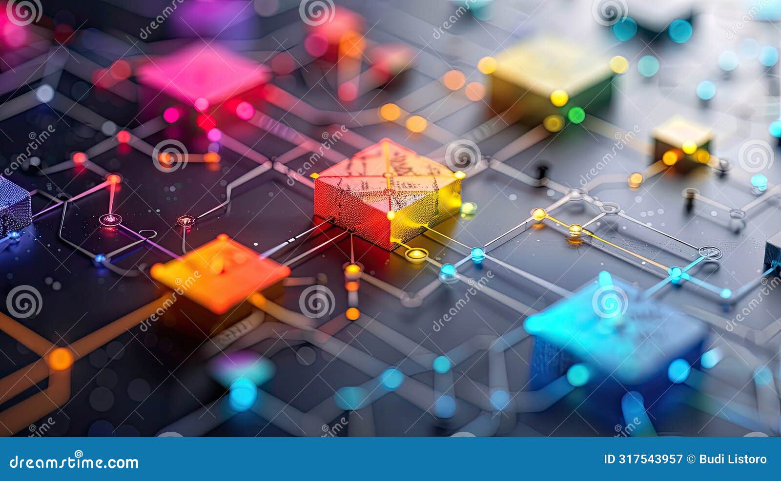 Abstract Organizational Chart Stock Image | CartoonDealer.com #317543911