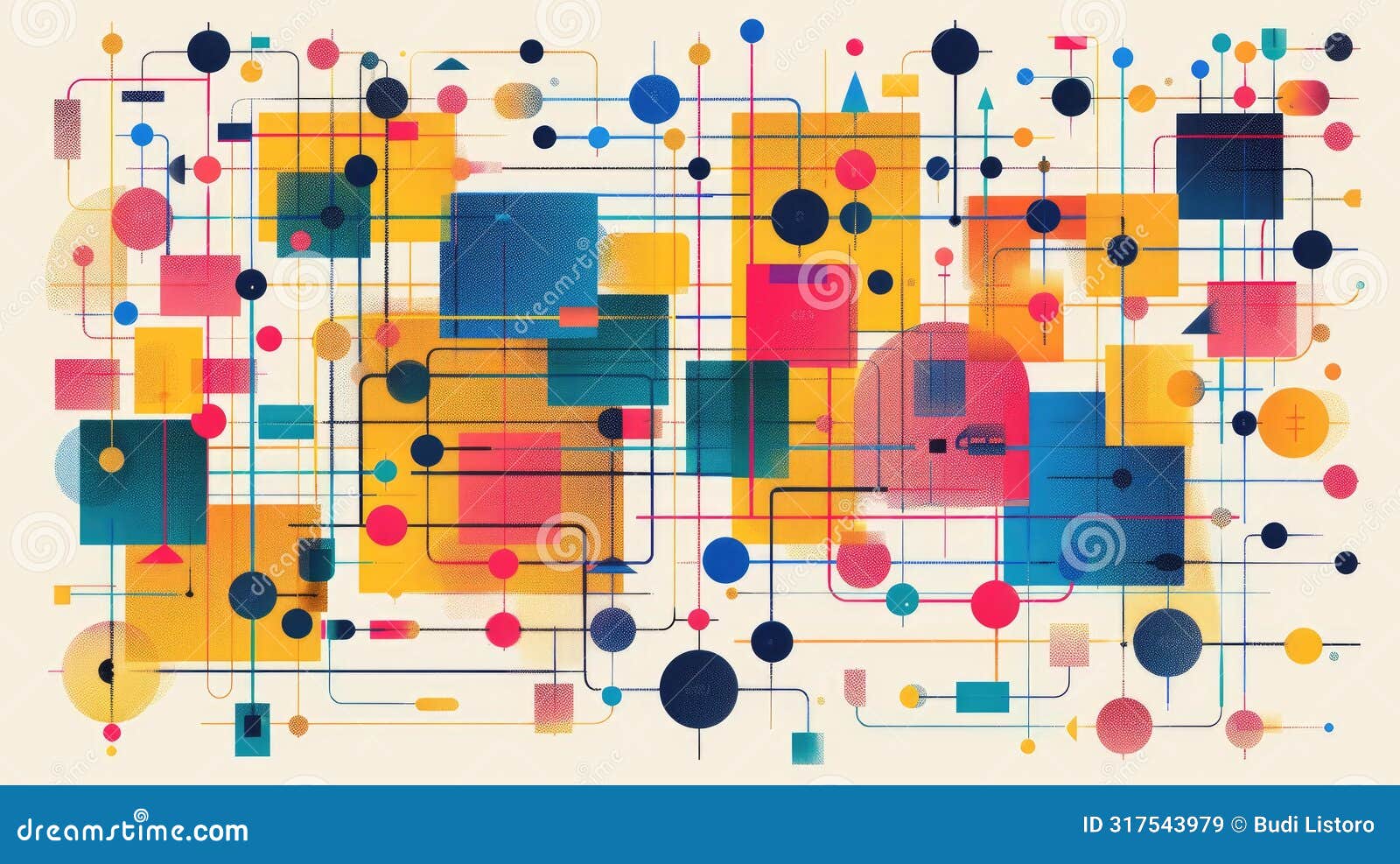 Abstract Organizational Chart Stock Image | CartoonDealer.com #317543911