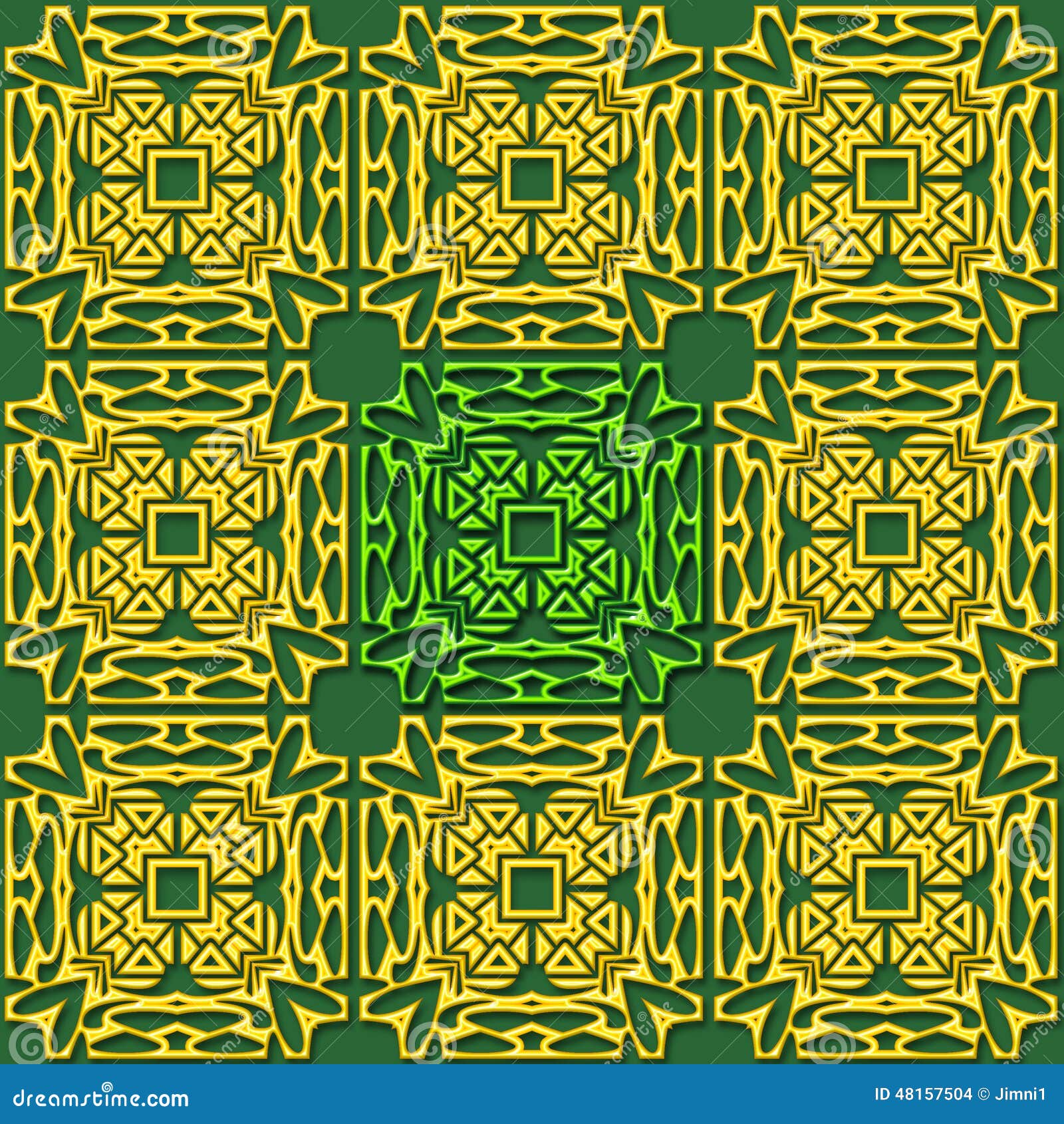 Abstract oriental pattern stock illustration. Illustration of abstract ...