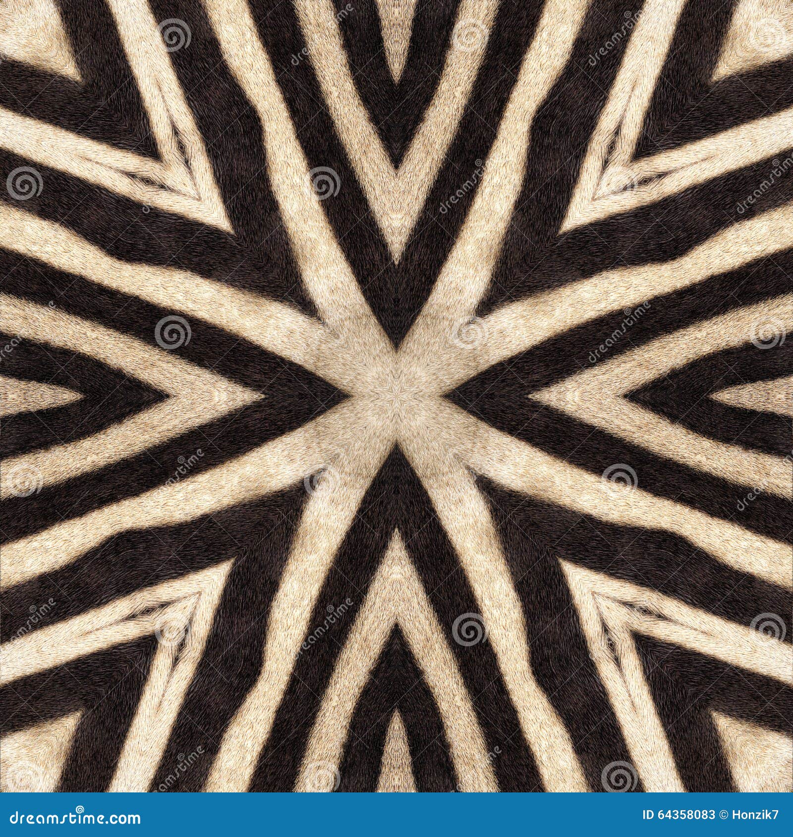 Abstract Oriental Seamless Background of Zebra Stripes. Stock ...