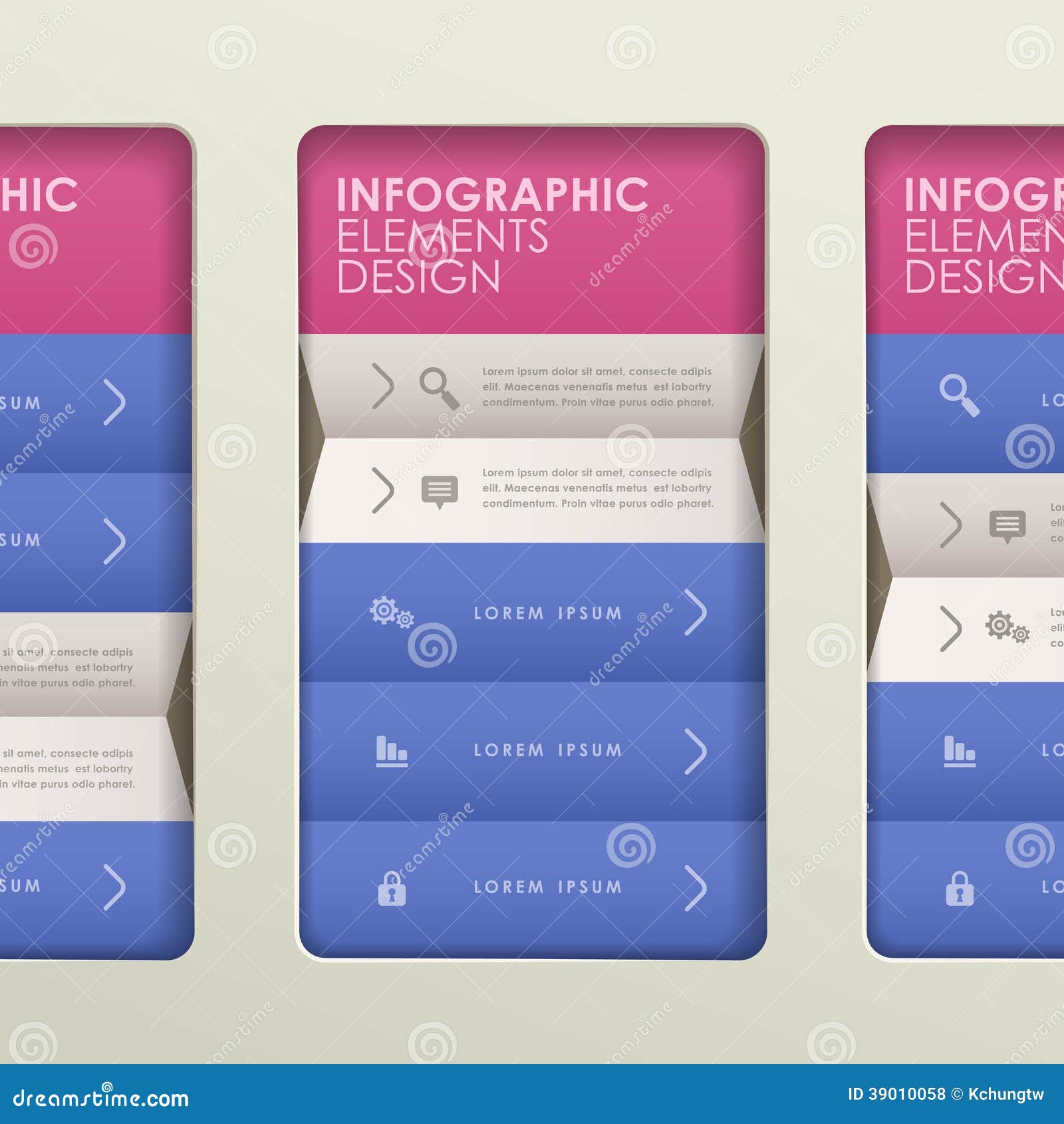Abstract Origami Infographics Stock Vector - Illustration of abstract ...