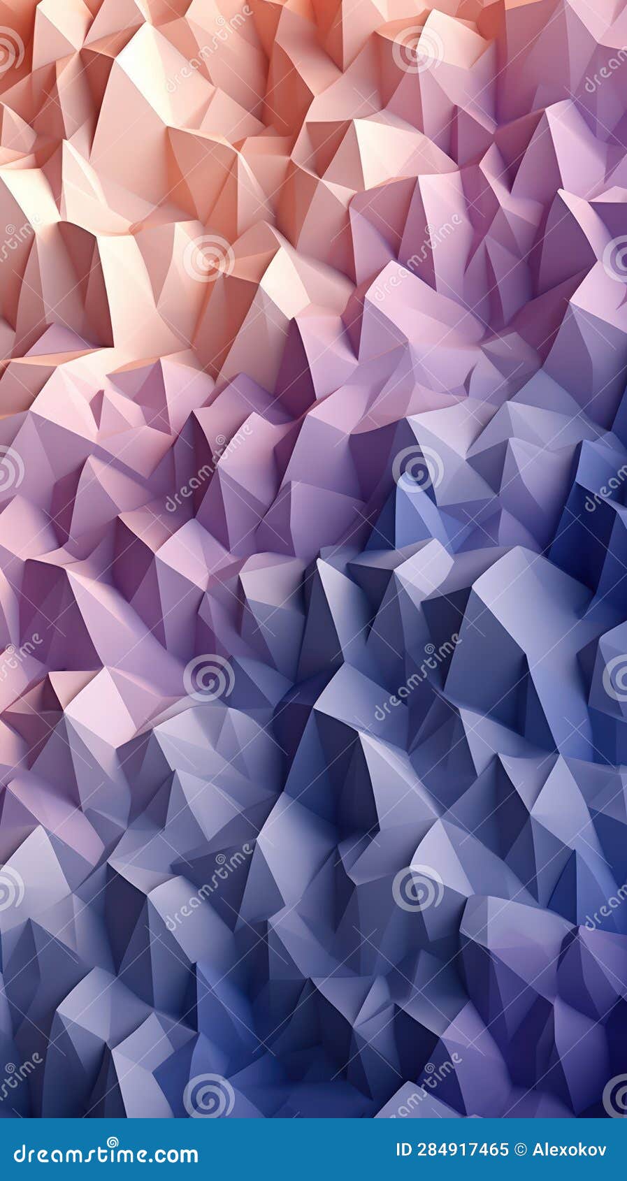 Abstract Origami-Inspired Design with Folded Shapes AI Generated Stock ...