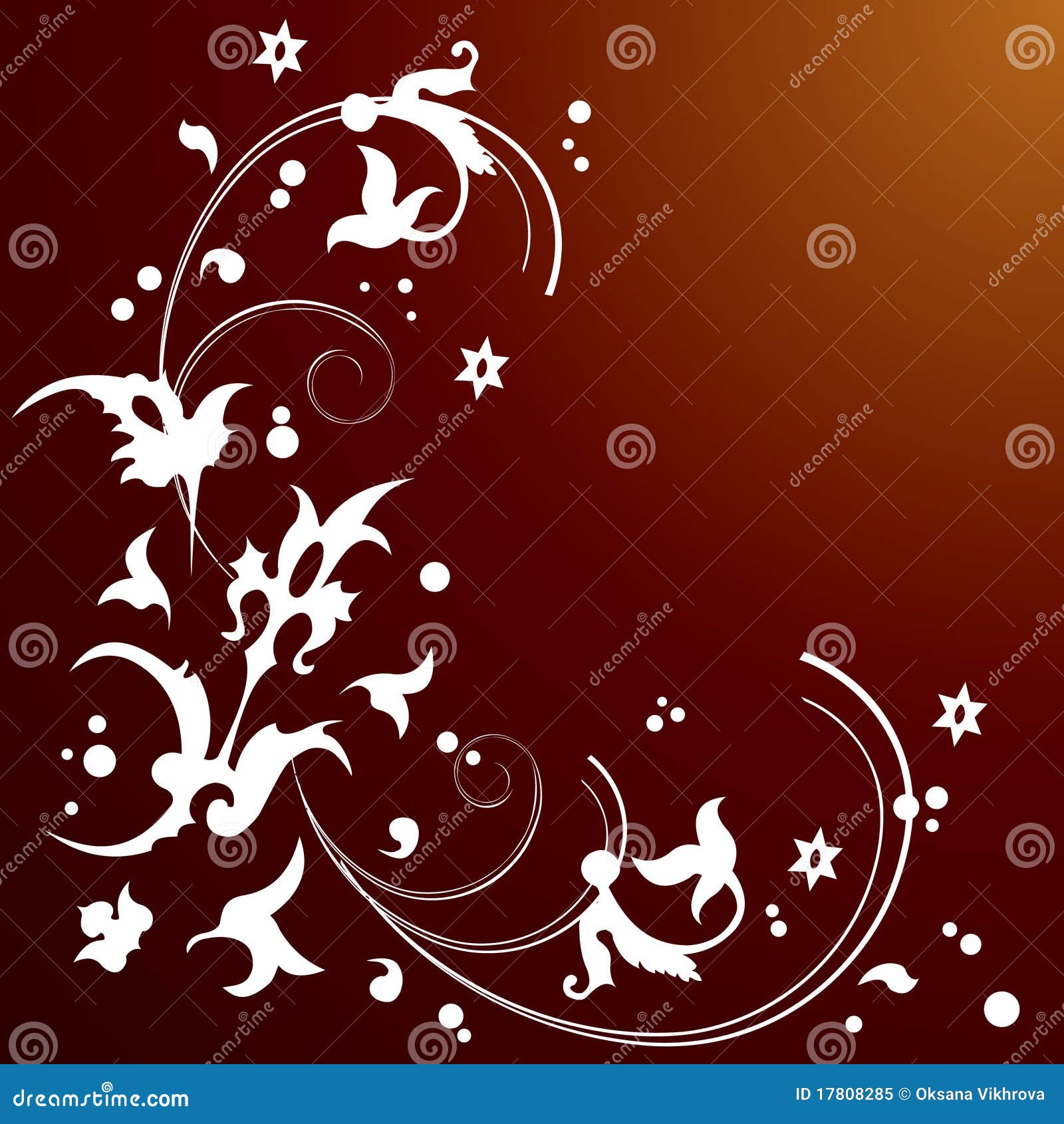Abstract ornament. stock vector. Illustration of form - 17808285