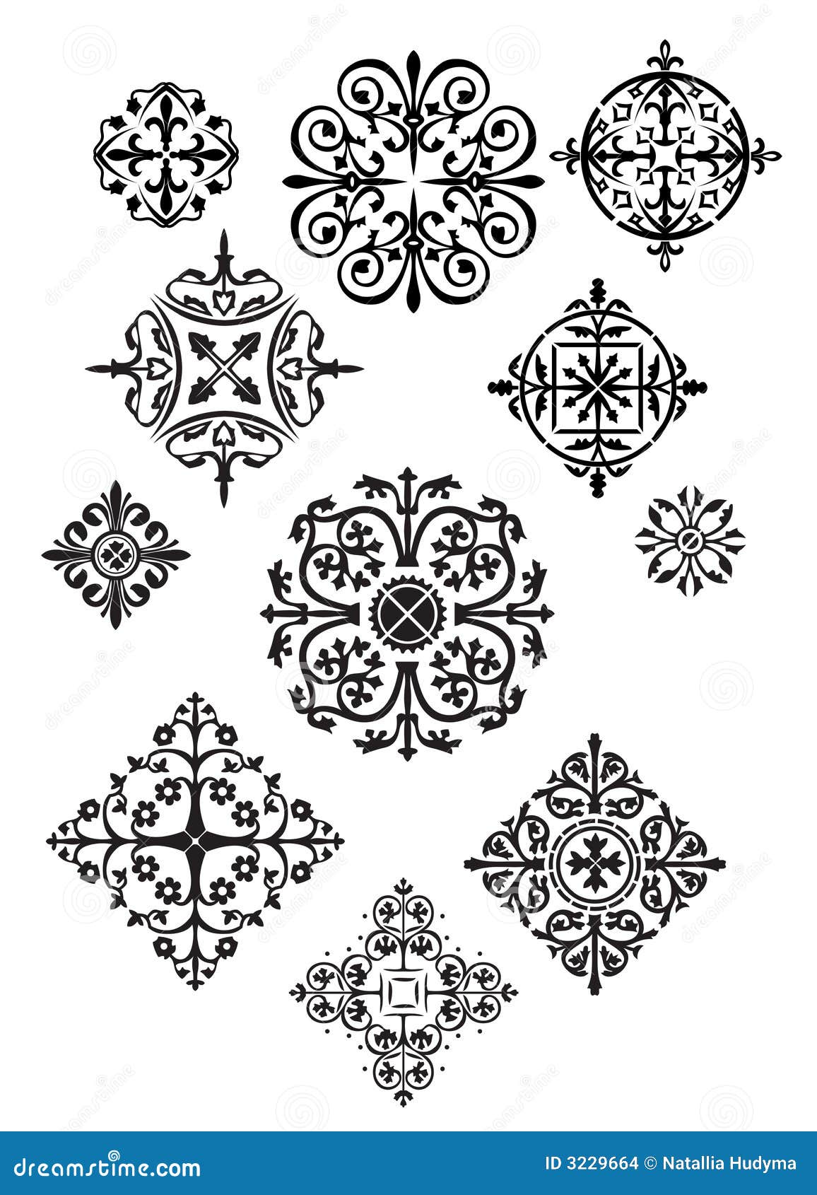 Abstract ornament stock vector. Illustration of symbol - 3229664