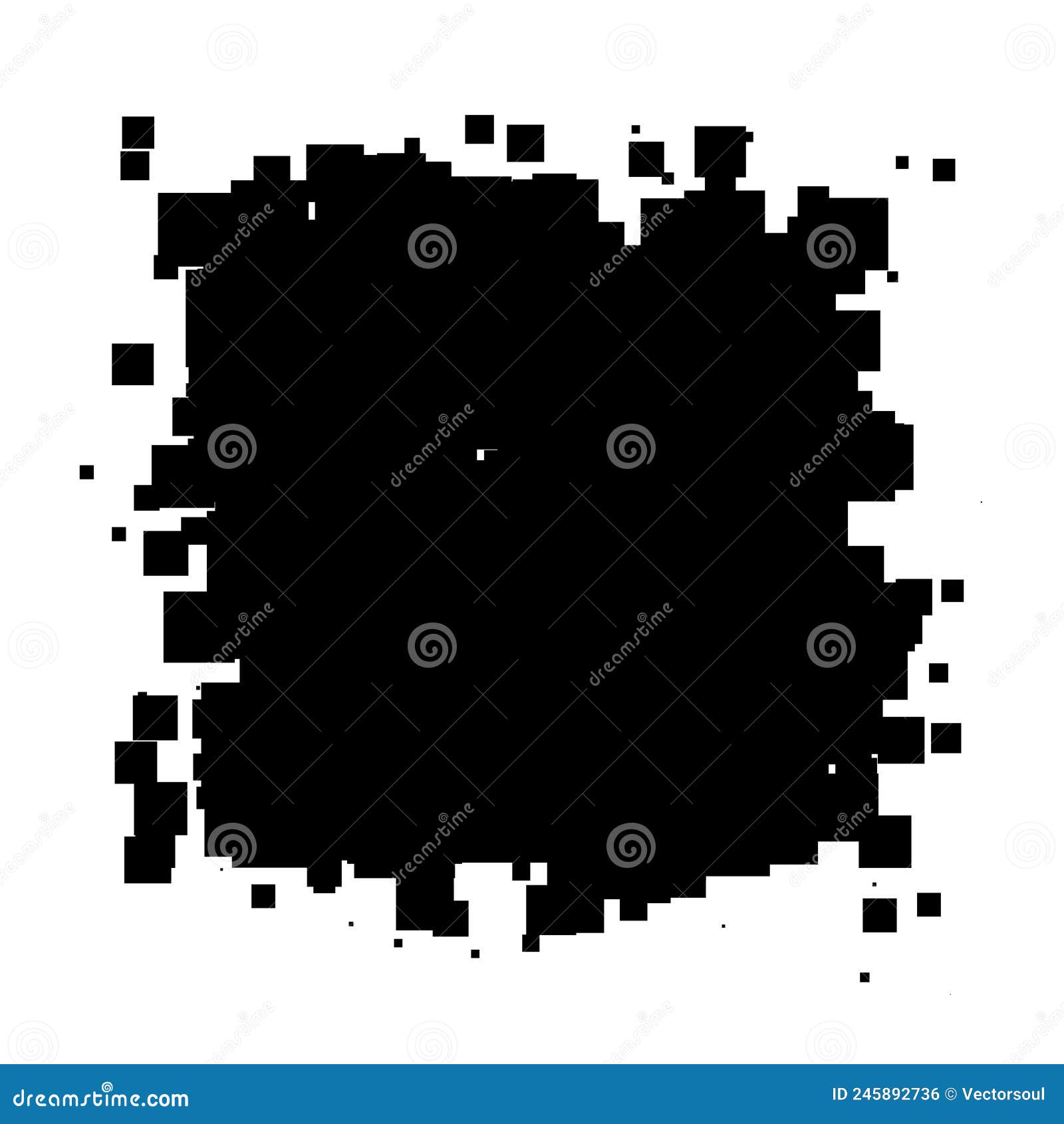 Abstract Overlapping Squares Element Vector Illustraiton Stock Vector ...