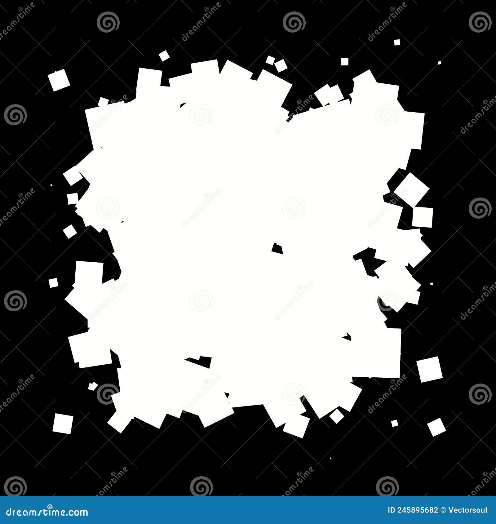Abstract Overlapping Squares Element Vector Illustraiton Stock Vector ...