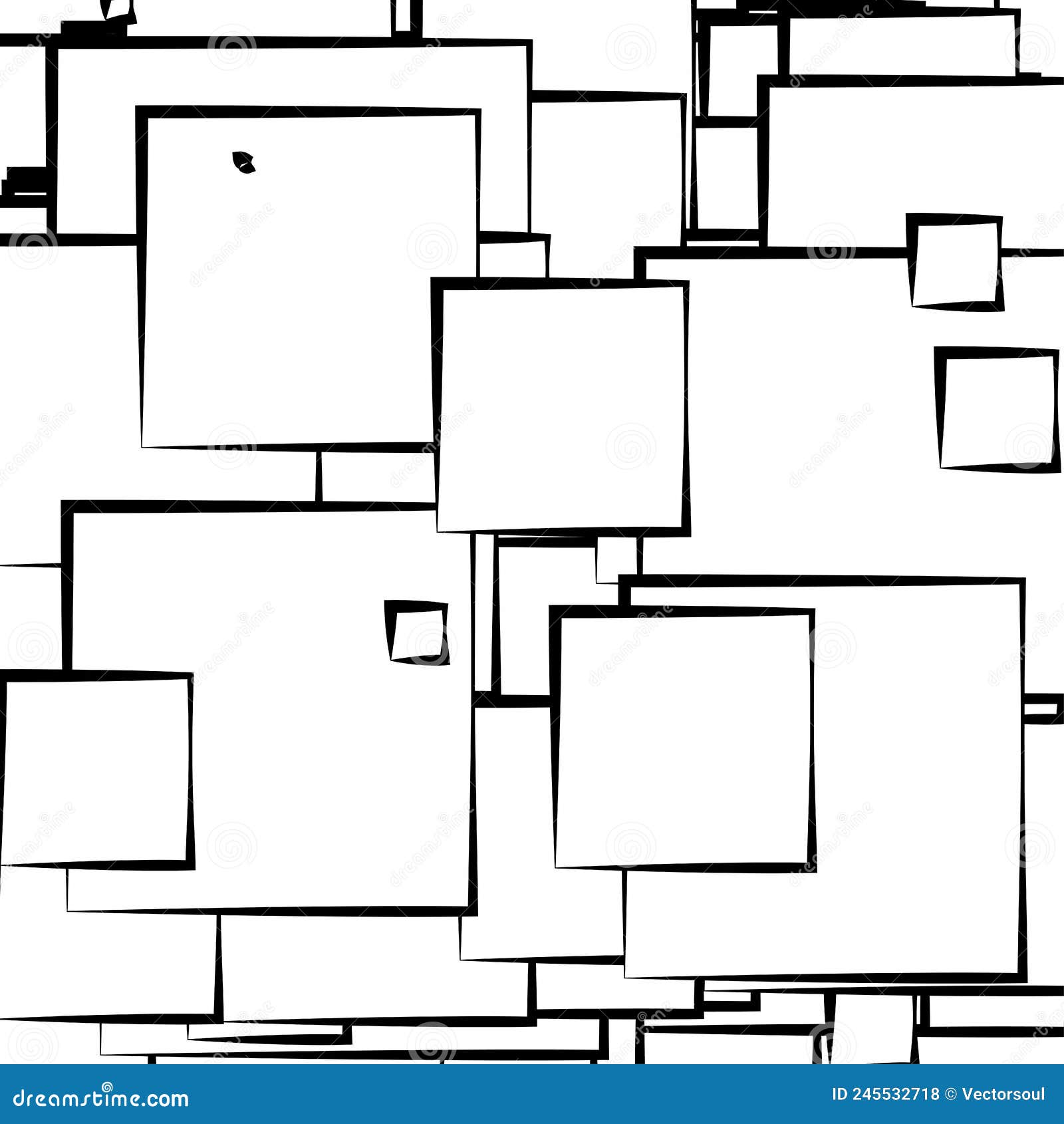 Abstract Overlapping Squares Pattern Vector Illustraiton Stock Vector ...
