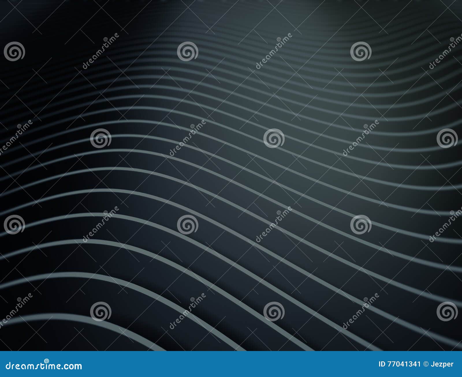 Abstract Overlapping Wave Form Stock Illustration - Illustration of ...