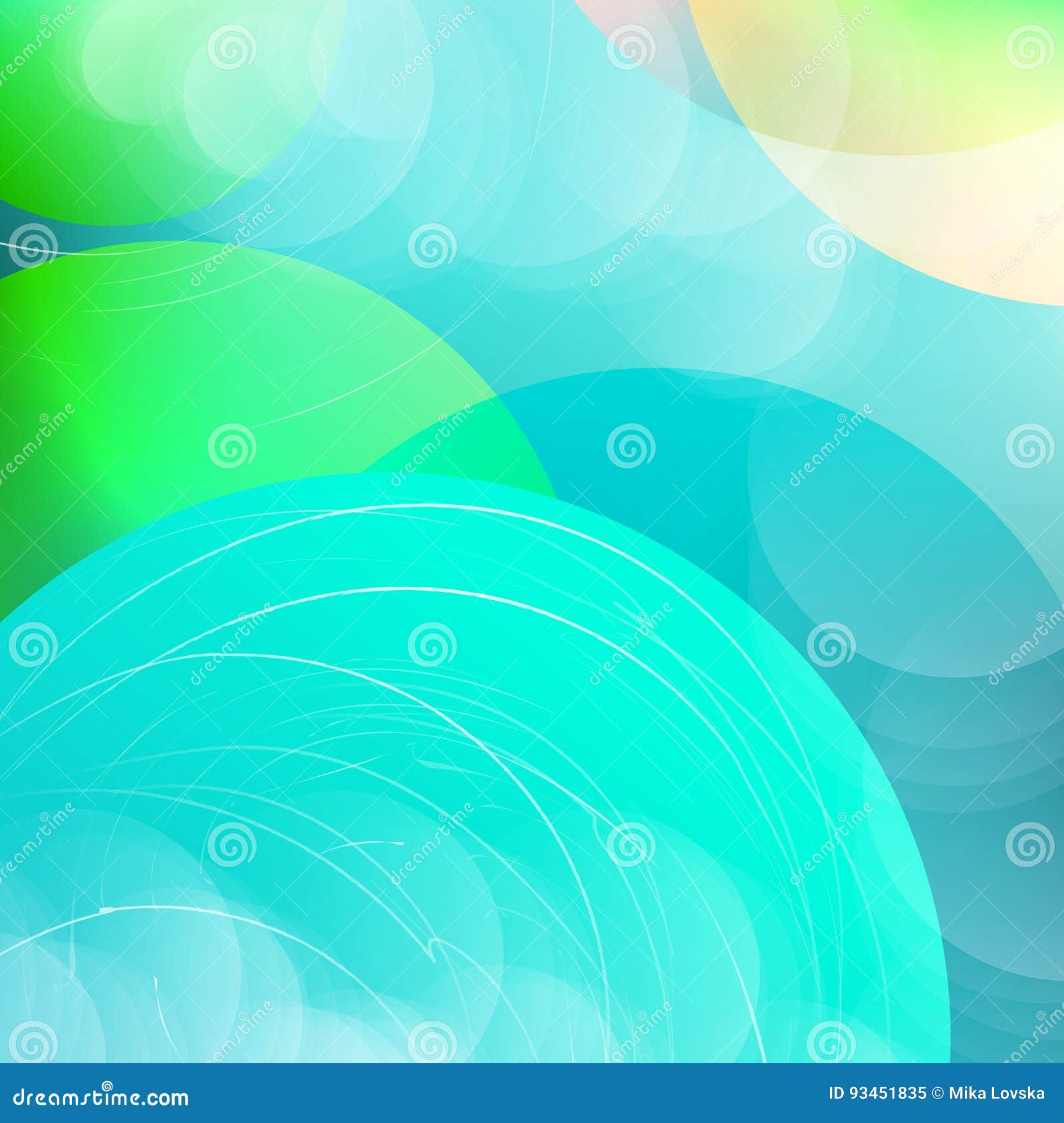 Abstract Overlay Circle Background with Circles. Vector. Stock ...