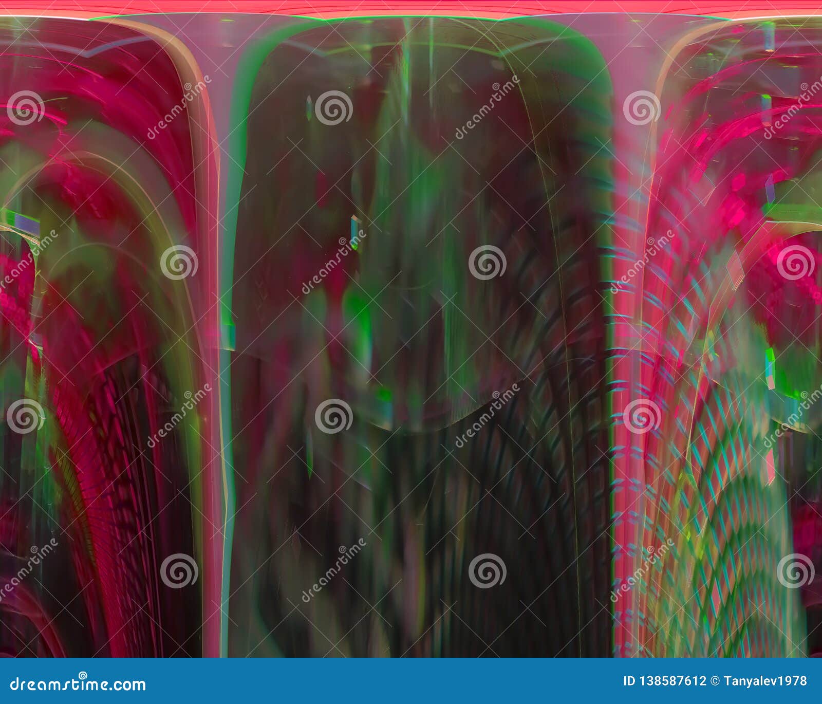 Abstract Overlay Fractal Template Rendering Modern Imagination Shine ...