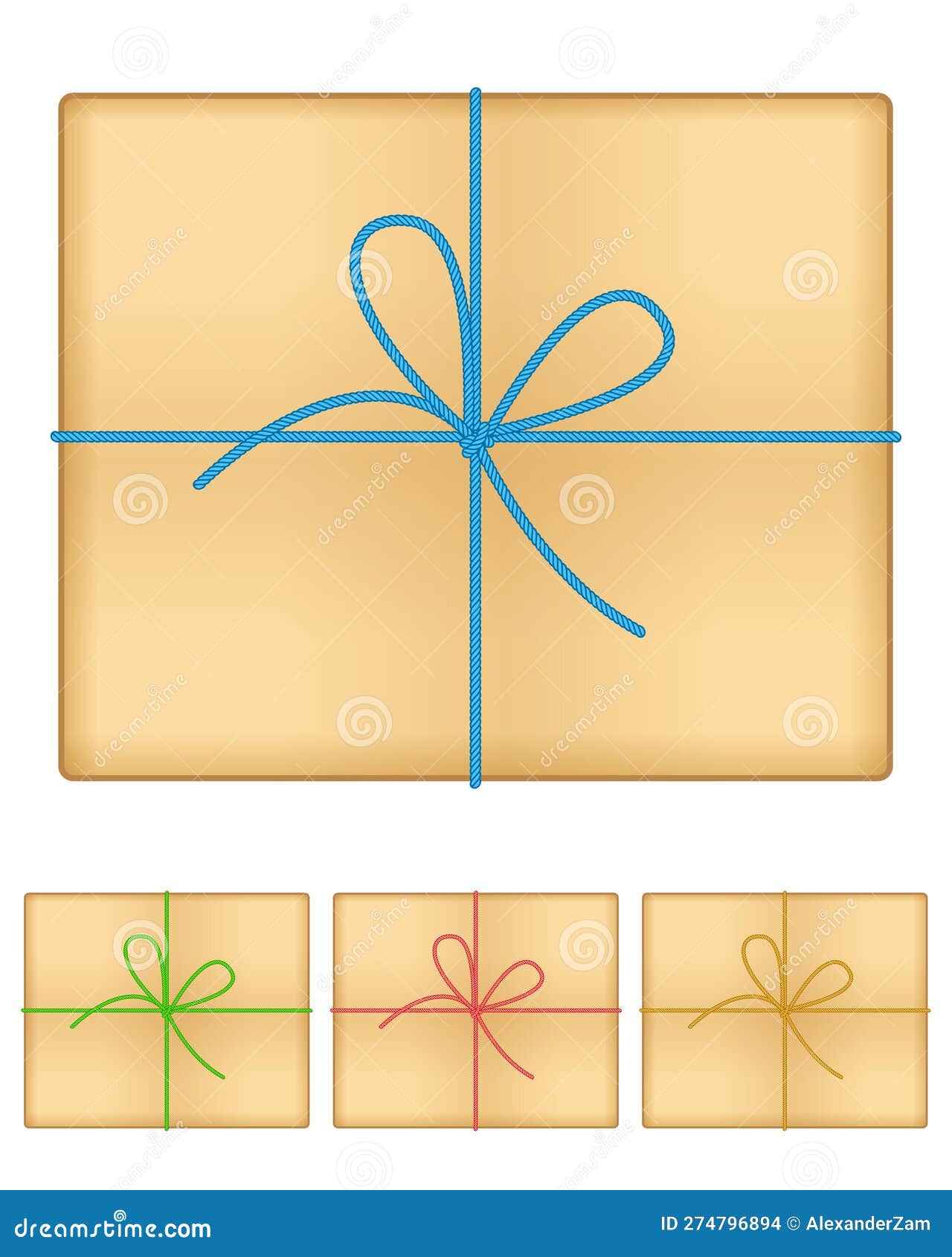 Abstract Package Illustration Stock Vector - Illustration of wrapping ...