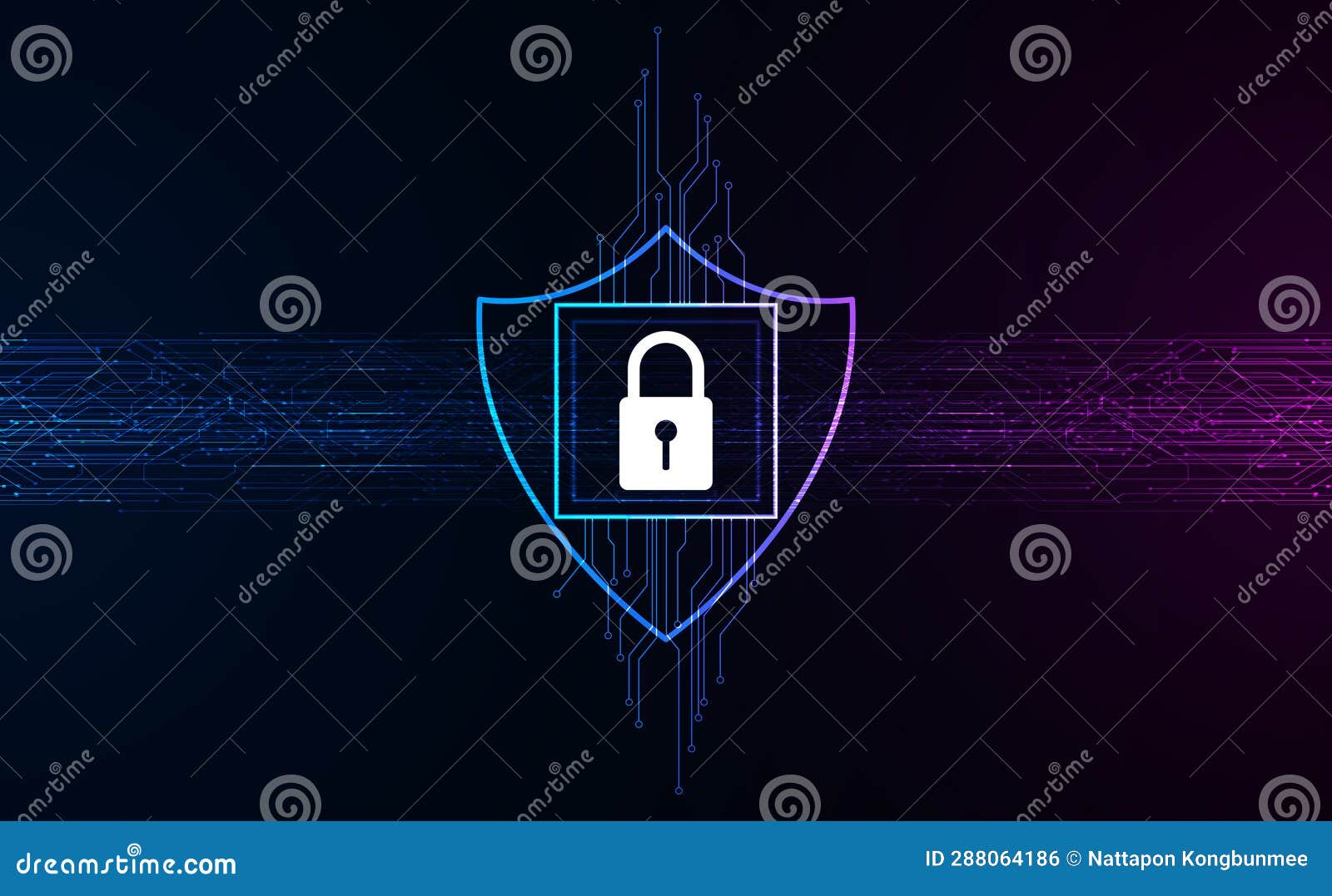 Abstract Padlock Cyber Security With Interface Icons Concept Protection ... Abstract Padlock Cyber Security With Interface Icons Concept Protection ...