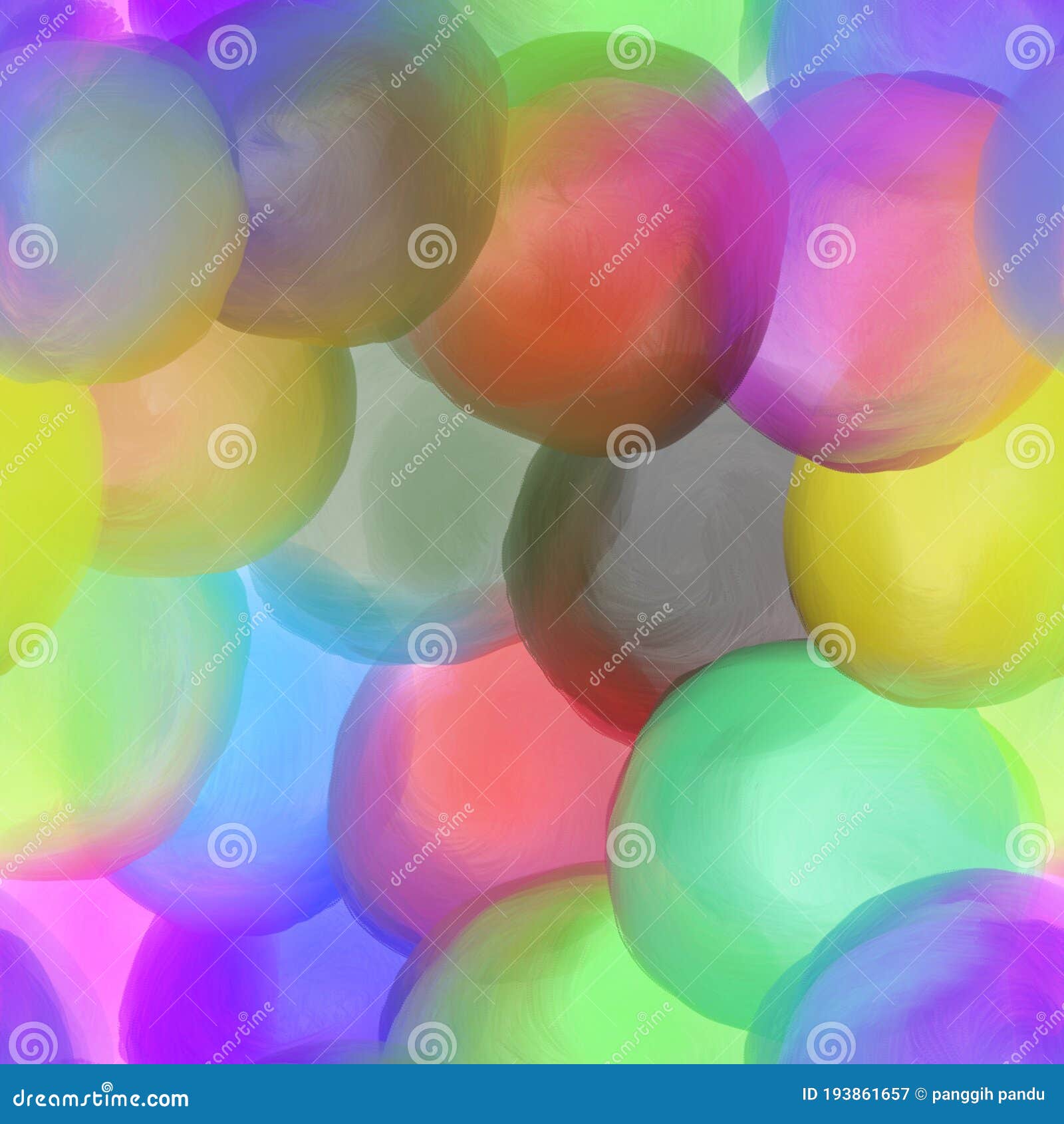 Abstract Paint Art with Baloon Colorful Concept Stock Image - Image of ...