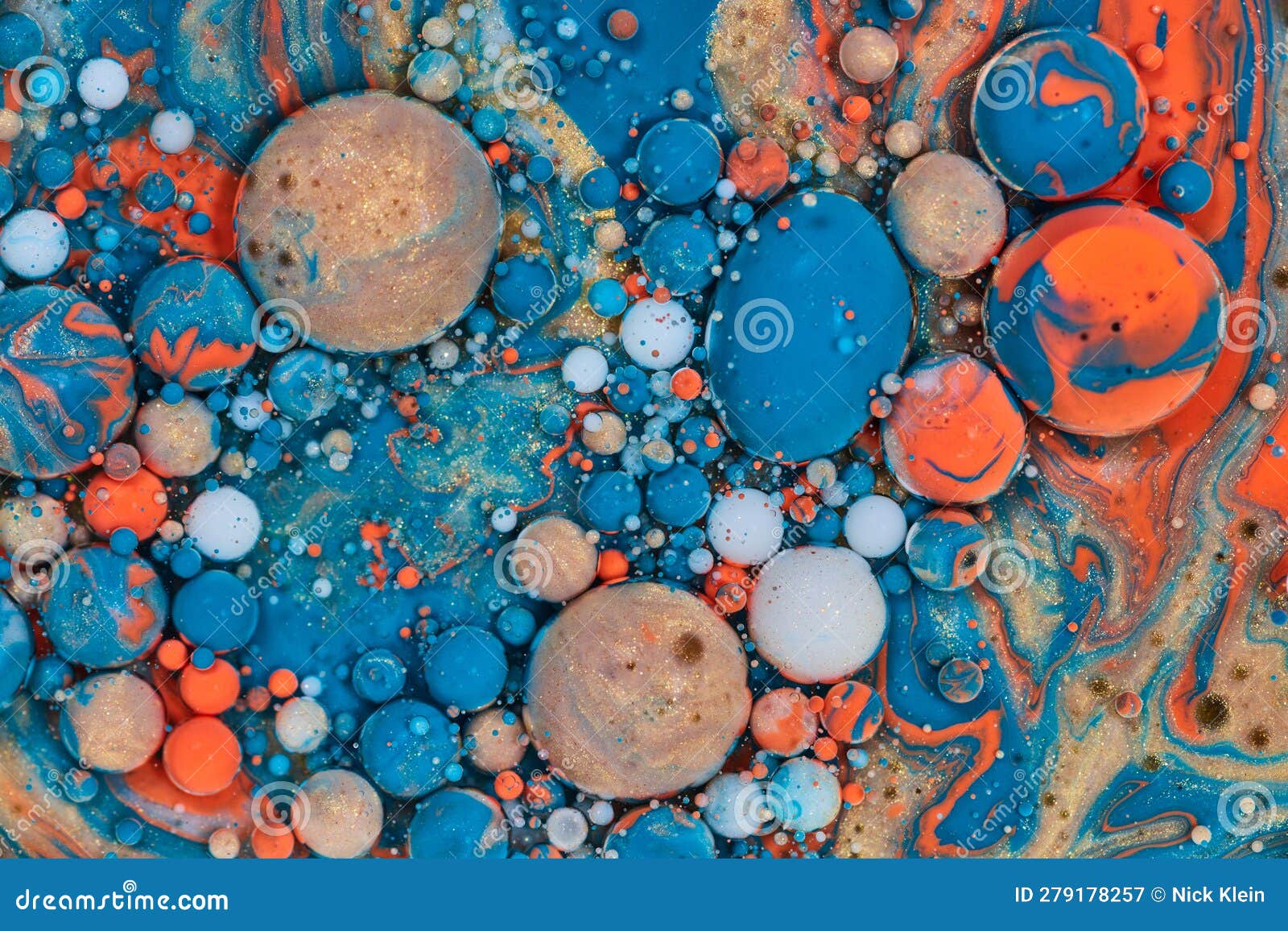 Abstract Paint Bubble Explosion Background Stock Image - Image of ...