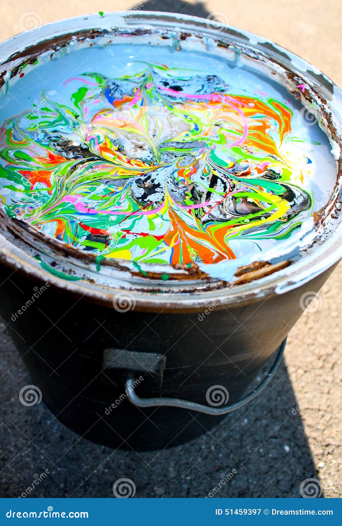 Abstract Paint Bucket in Virginia Editorial Photography - Image of ...