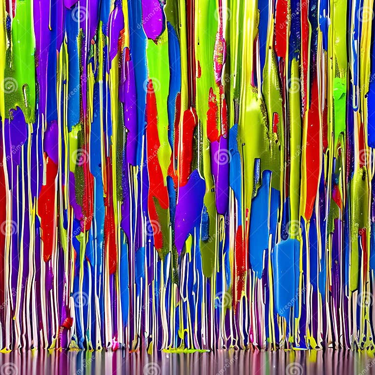 407 Abstract Paint Drips: an Artistic and Expressive Background ...