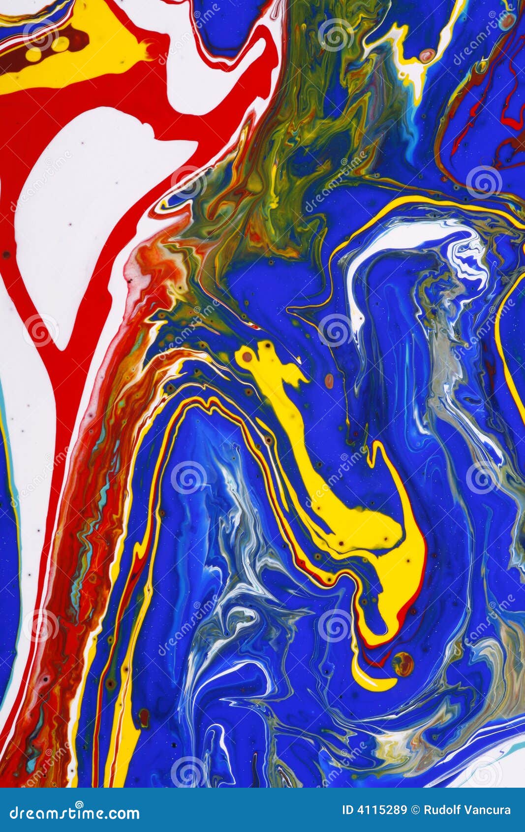 Abstract paint flowing mix stock image. Image of paints - 4115289