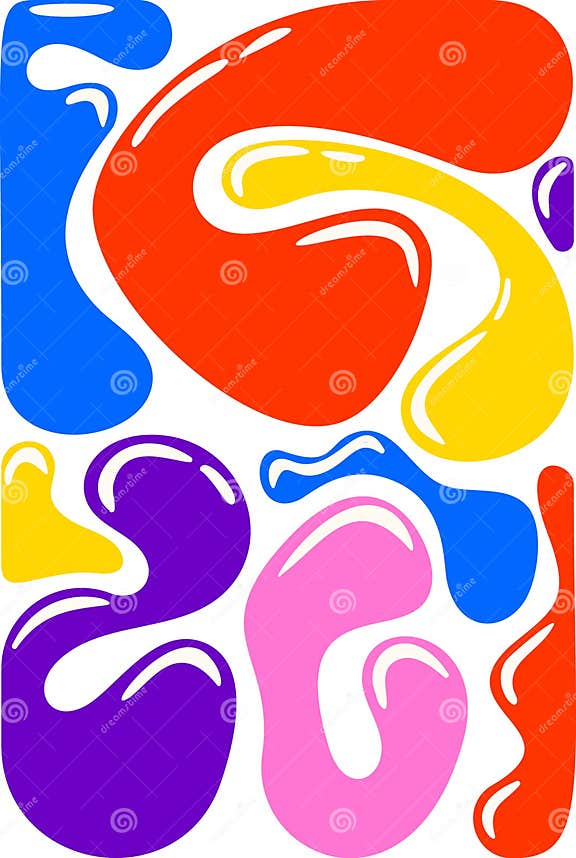 Abstract Fluid Flow Creative Background Stock Vector - Illustration of ...