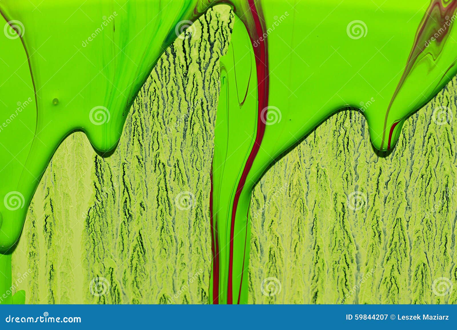 Abstract Paint Green Colours Background Stock Image - Image of fractal ...