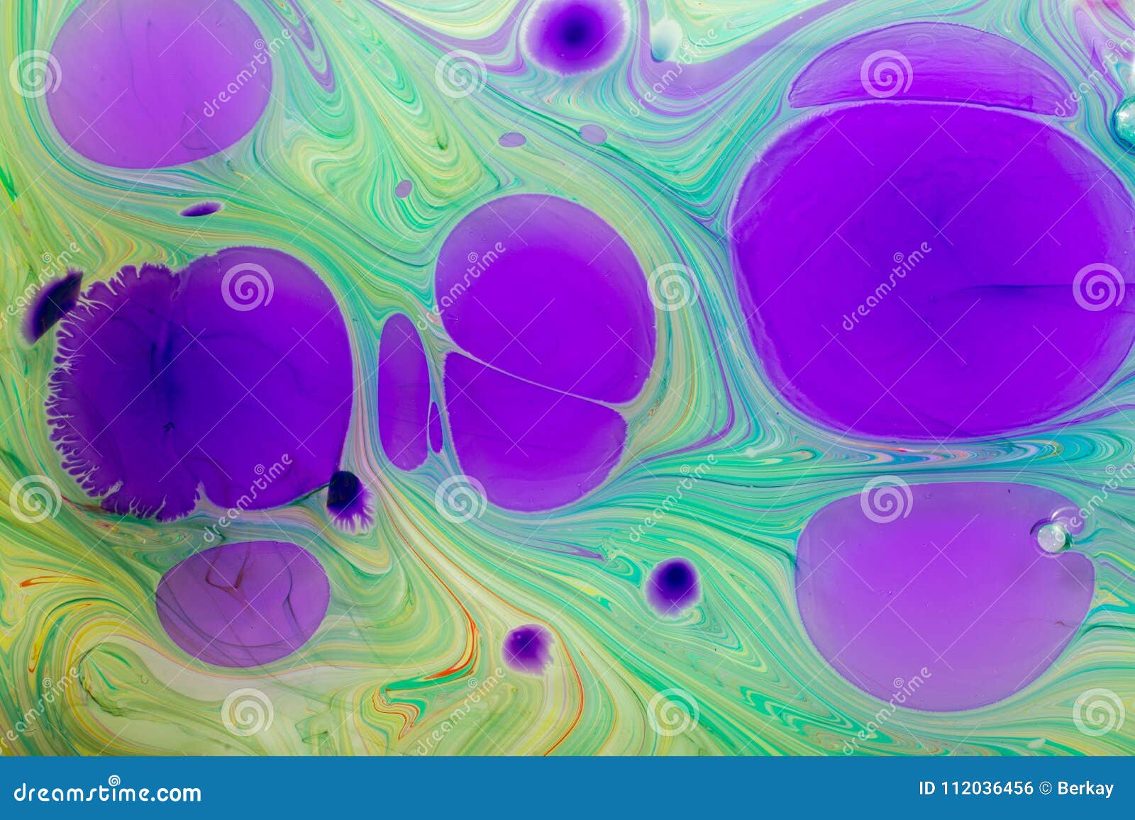 Abstract Paint Patterns on Colorful Background Stock Photo - Image of ...
