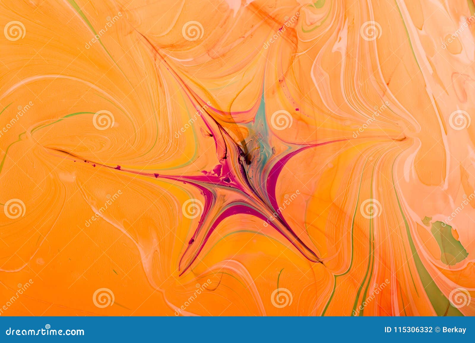 Abstract Paint Patterns on Colorful Background Stock Photo - Image of ...