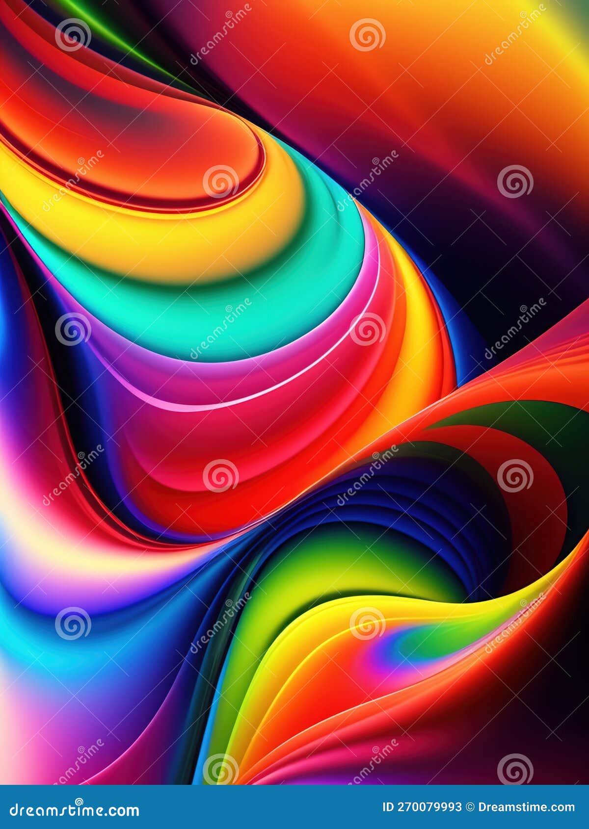 Abstract Paint Spatter Pattern in Vivid Colors Stock Illustration ...