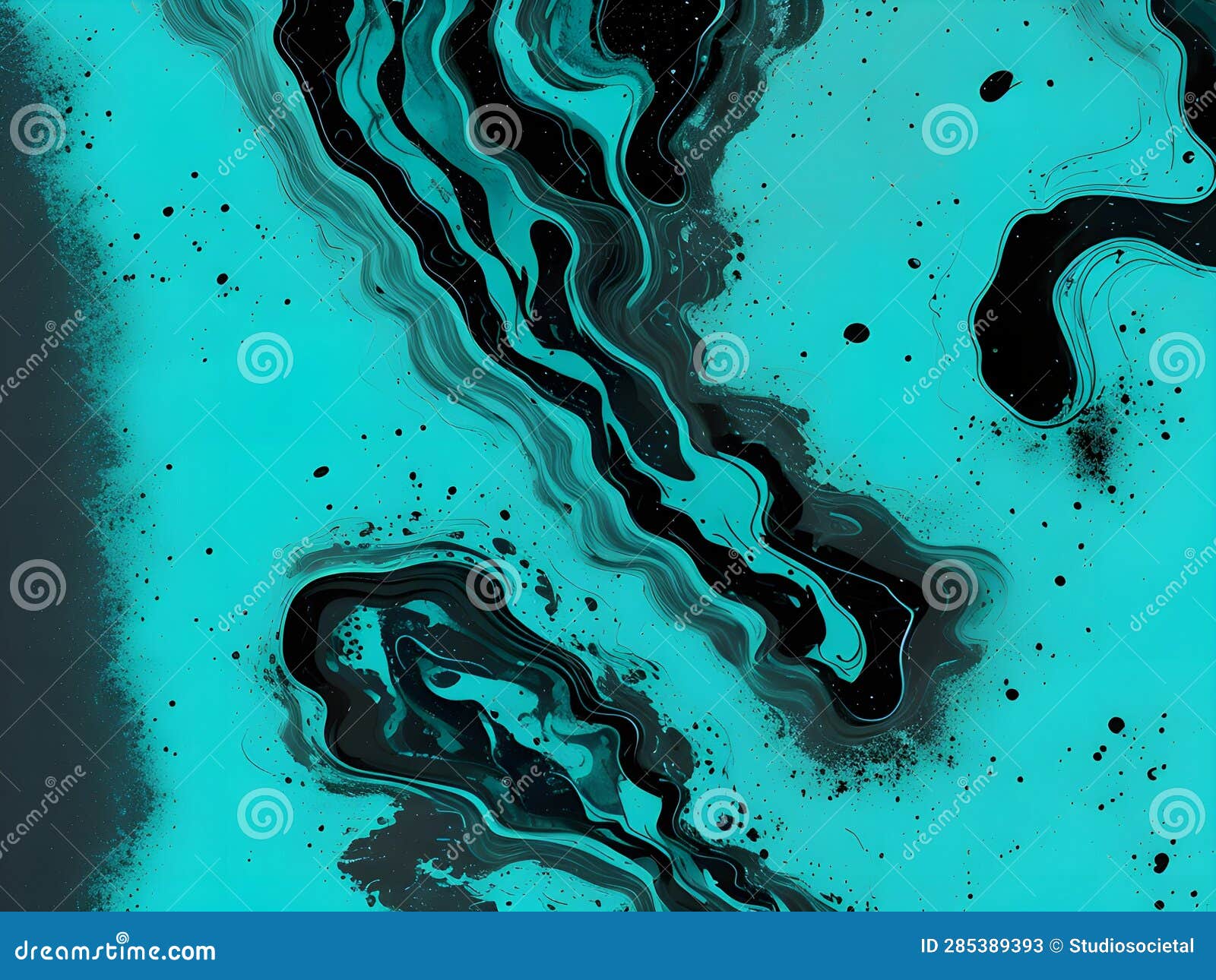 Abstract Paint Splash Background Light Blue Splatter Stock Illustration ...