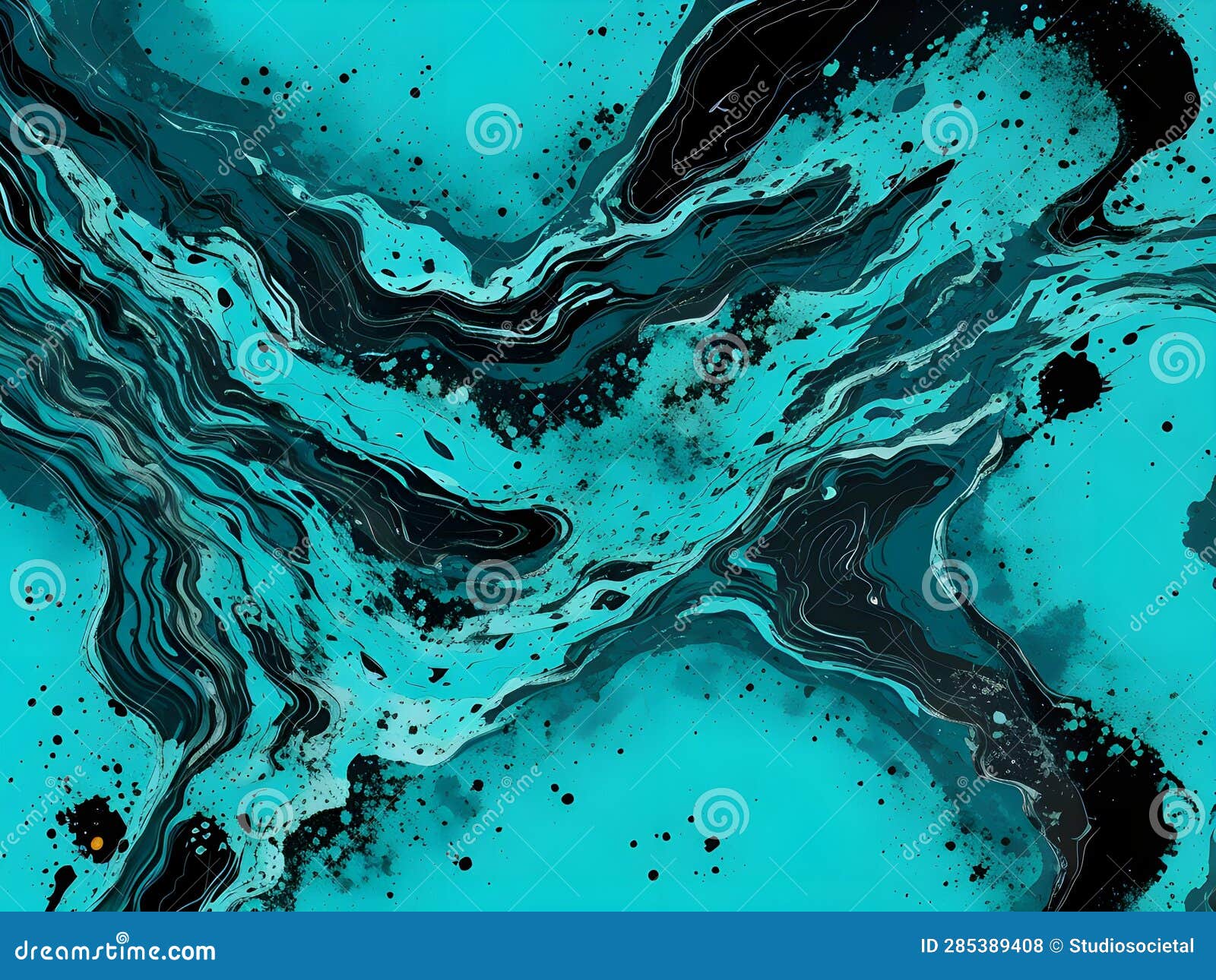 Abstract Paint Splash Background Light Blue Splatter Stock Illustration ...