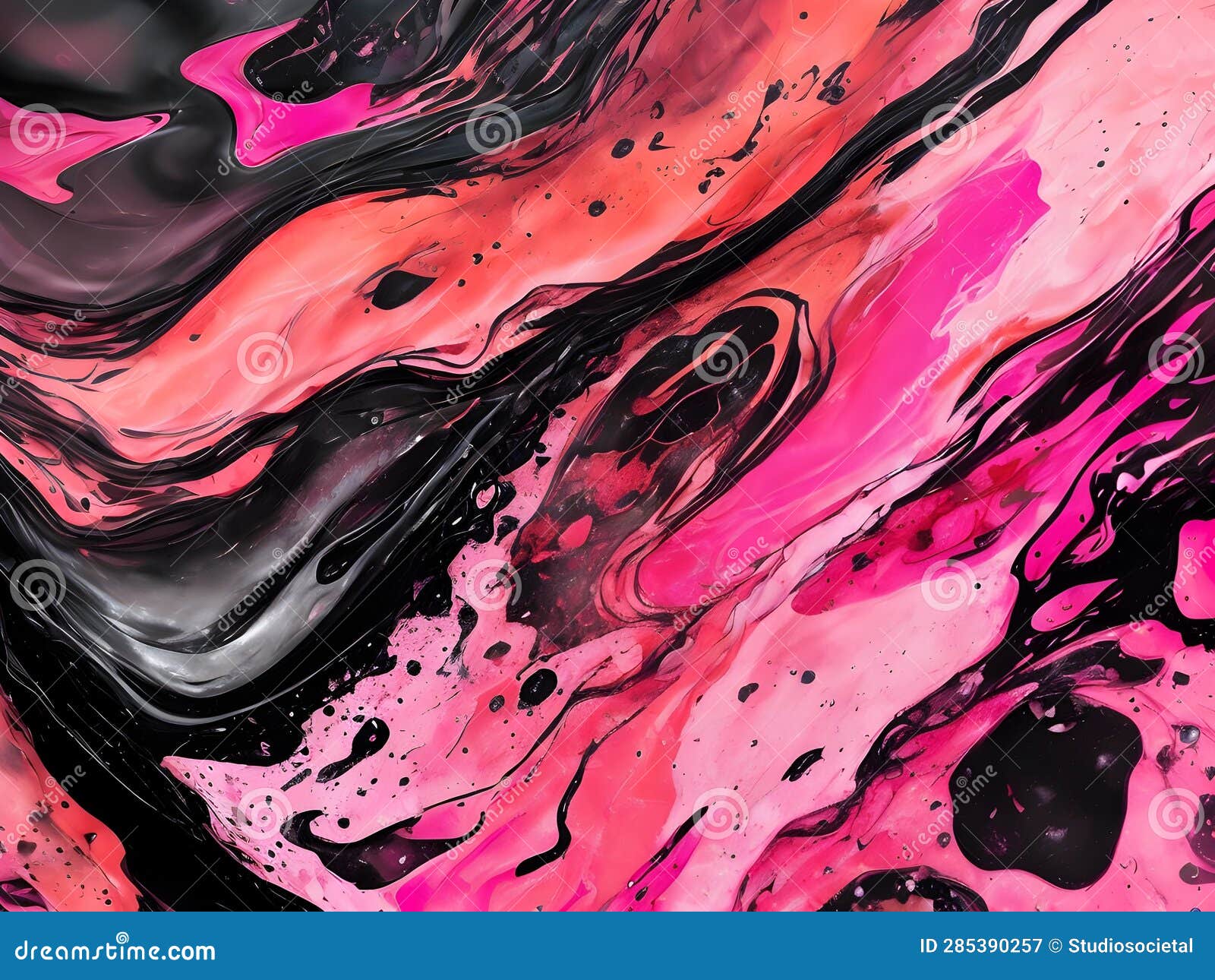 Abstract Paint Splash Background Pink Splatter Иллюстрация штока ...