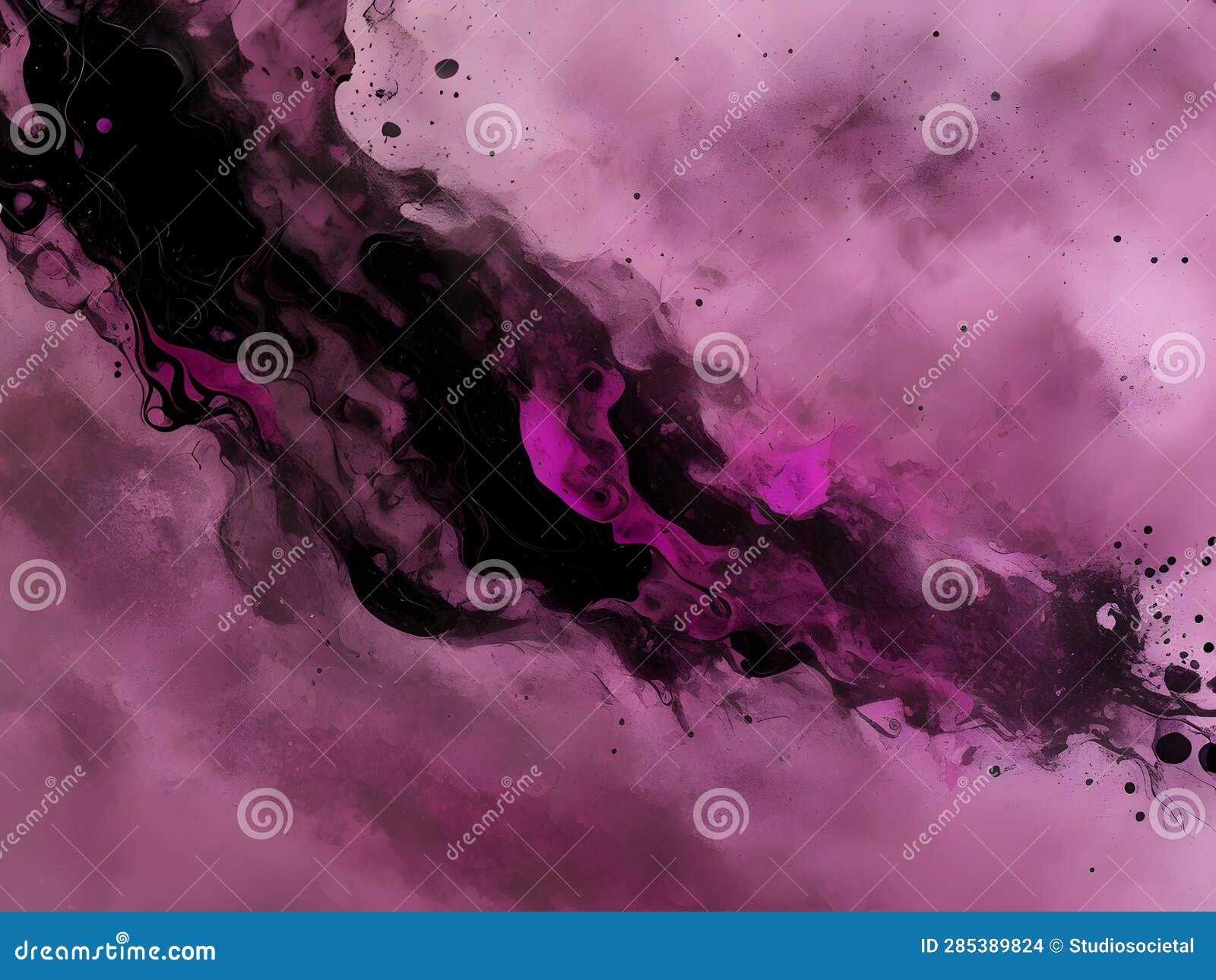 Abstract Paint Splash Background Purple Splatter Stock Illustration ...