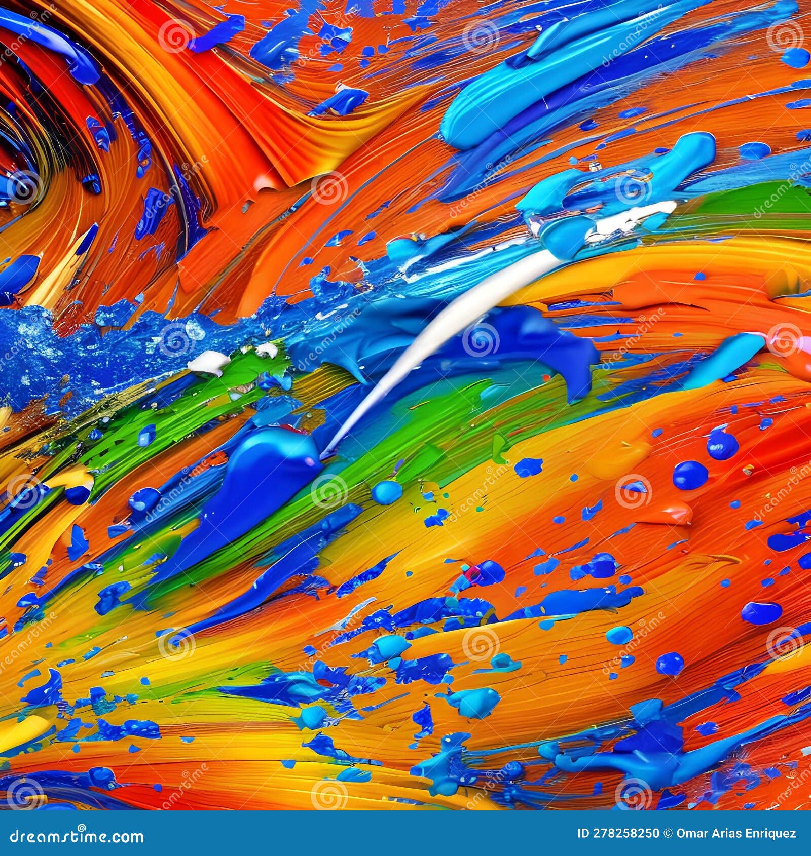 333 Abstract Paint Splashes: a Vibrant and Dynamic Background Featuring ...