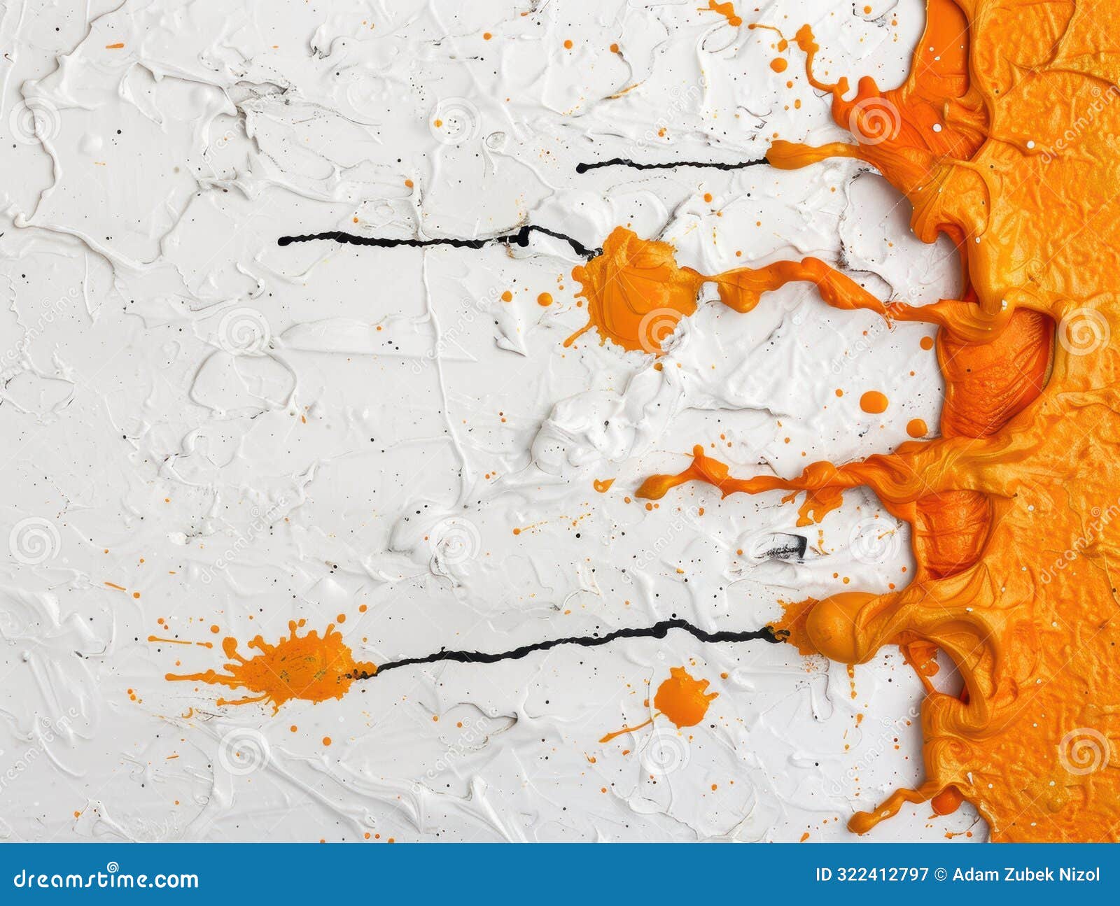 Abstract Paint Splatter Texture Background Stock Illustration ...