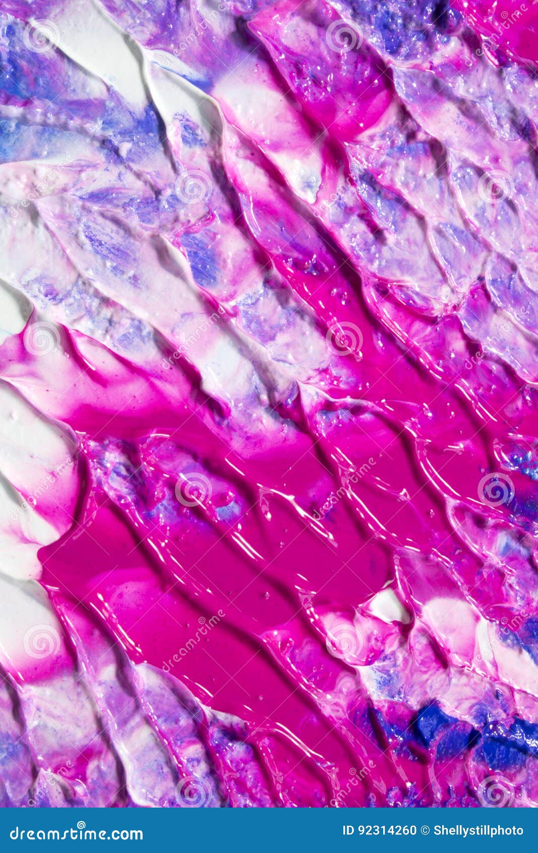 Abstract Paint Streaks and Marks on Black Background Stock Photo ...