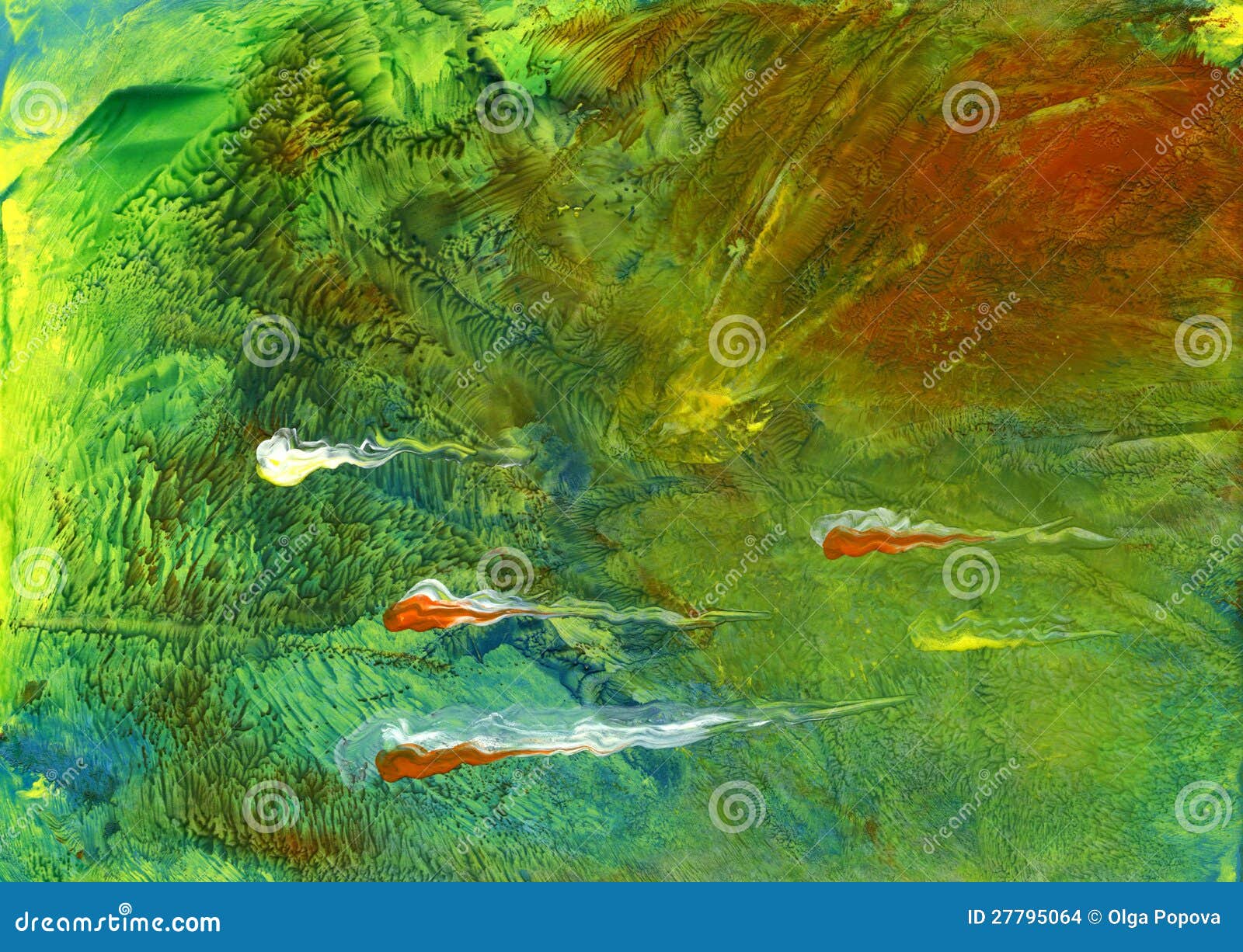Abstract painting stock illustration. Illustration of drawing - 27795064