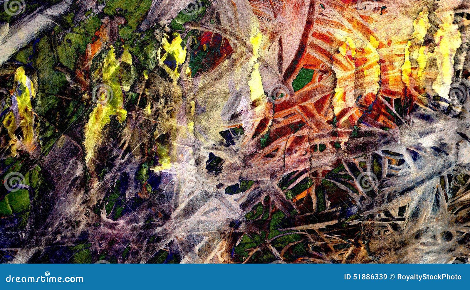 Abstract Painting stock image. Image of graphics, design - 51886339